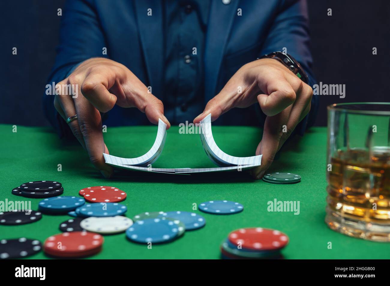 Croupier casino hi-res stock photography and images - Alamy