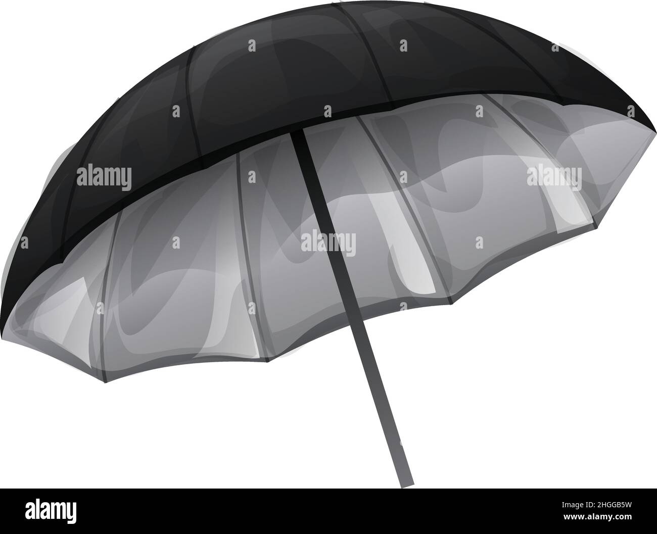 Photographer umbrella icon cartoon vector. Photo studio. Digital stage ...