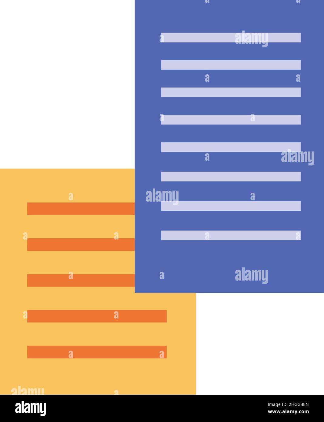Documents icon cartoon vector. Contract form. Work file Stock Vector ...