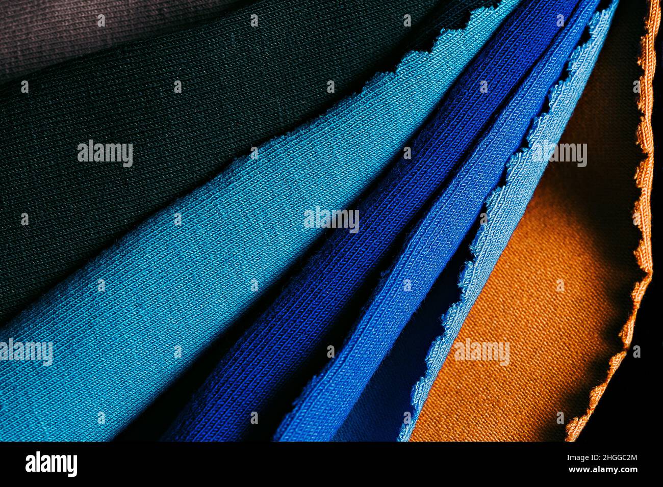 fabric samples. serigraph printing production. silk screen textile ...