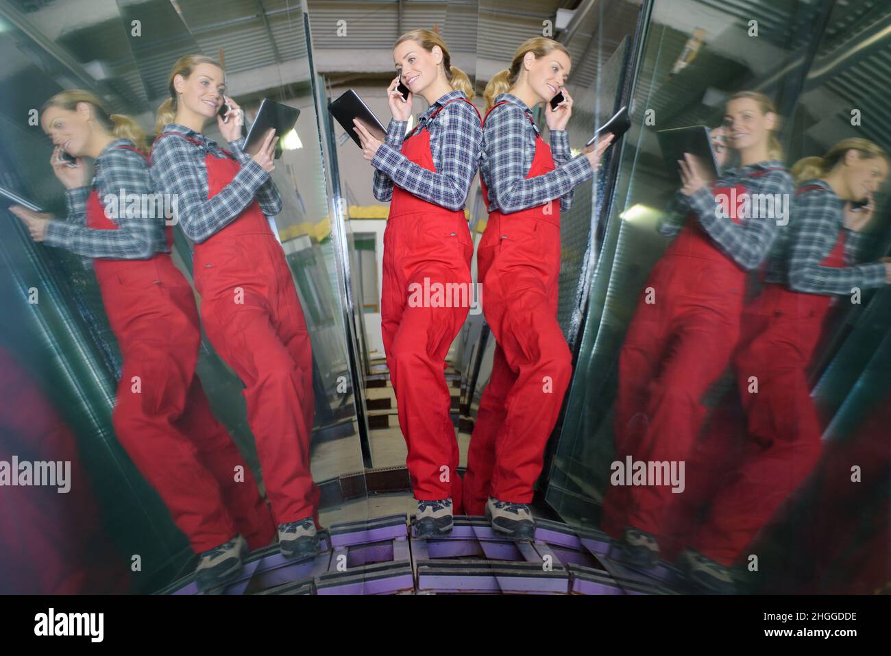 Serious young support engineer hi-res stock photography and images - Alamy