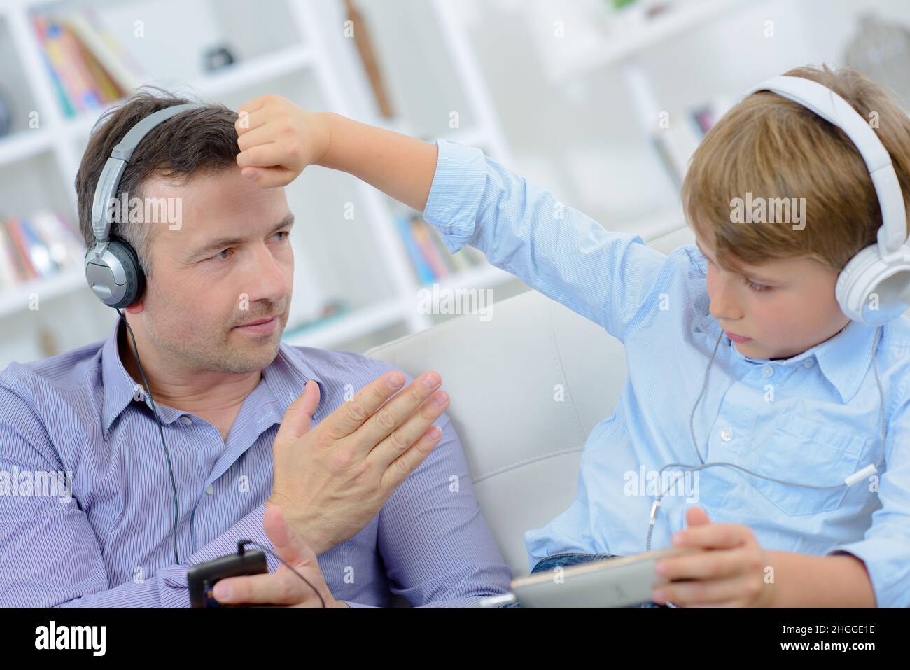 Child tapping hi-res stock photography and images - Alamy