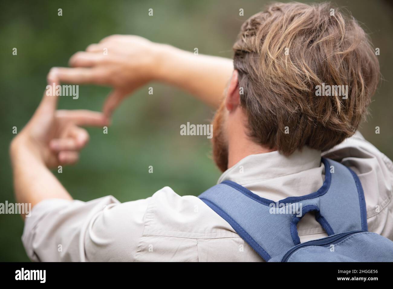 Hands framing an image hi-res stock photography and images - Alamy