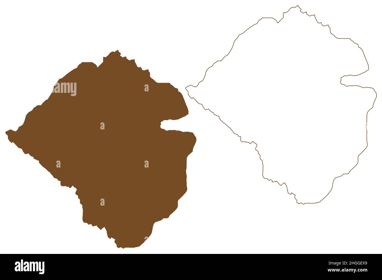 Isle of rum map Stock Vector Images - Alamy