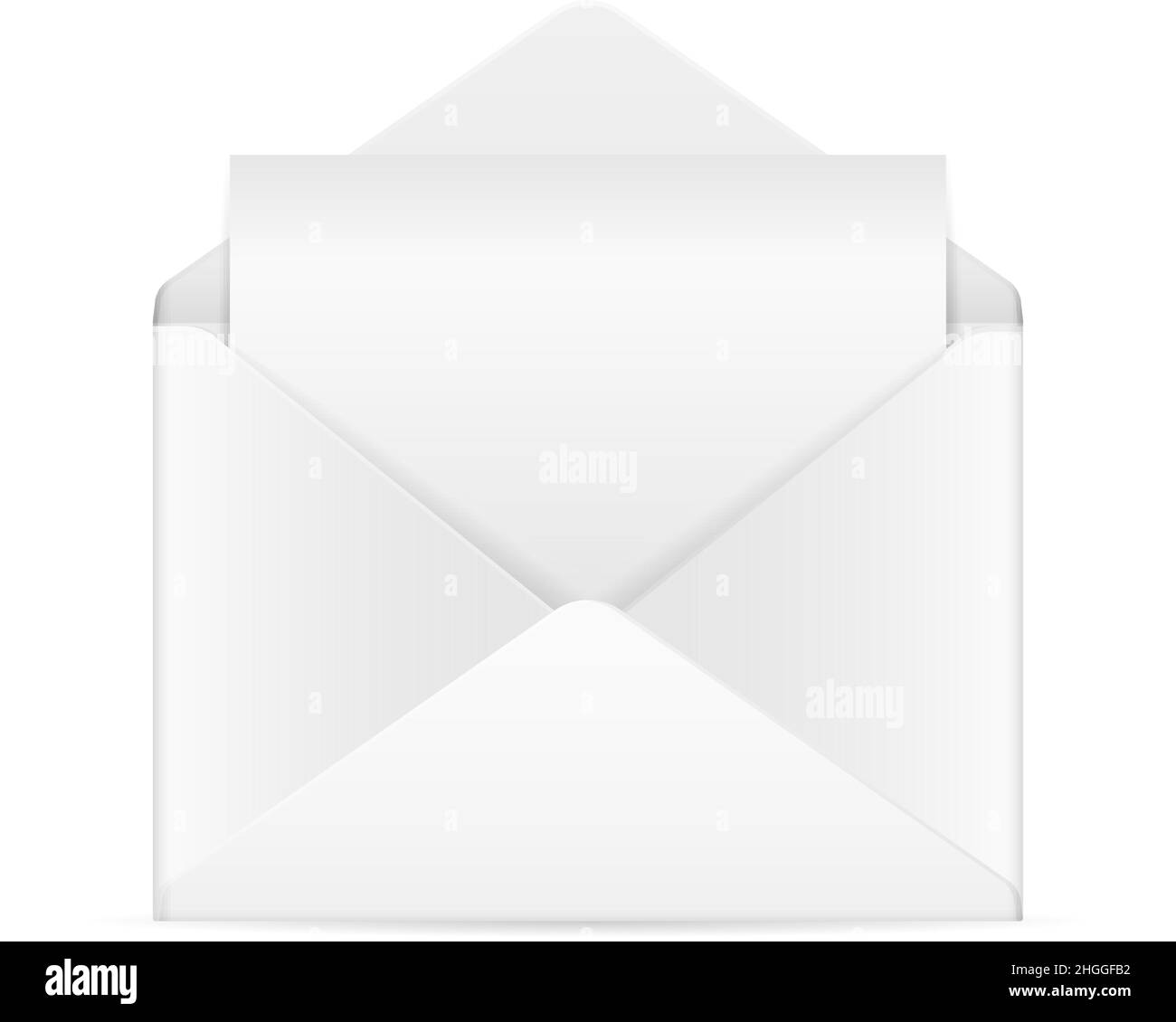 Envelope on a white background. Vector illustration Stock Vector Image ...