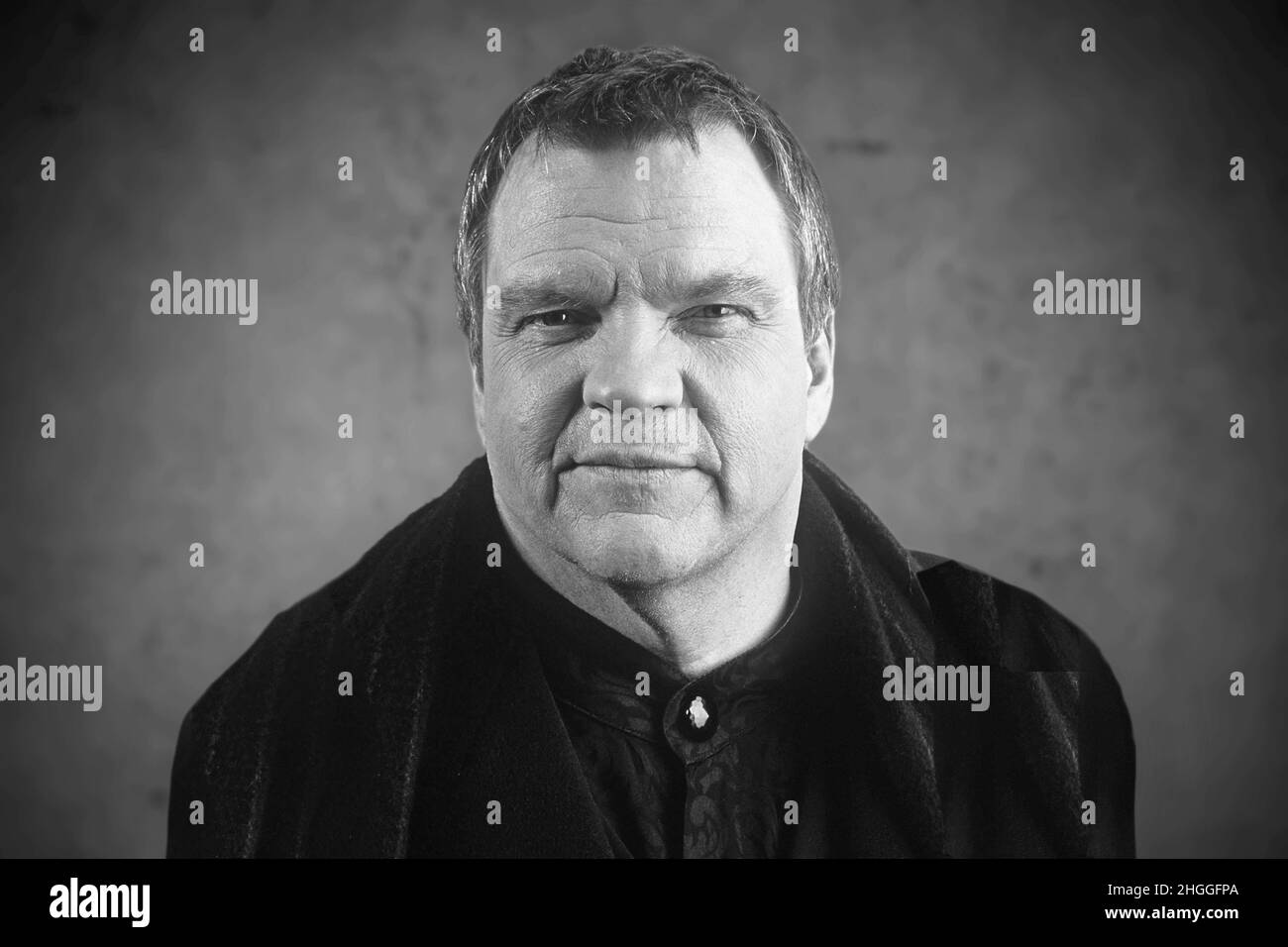 Meat loaf sänger Black and White Stock Photos & Images - Alamy