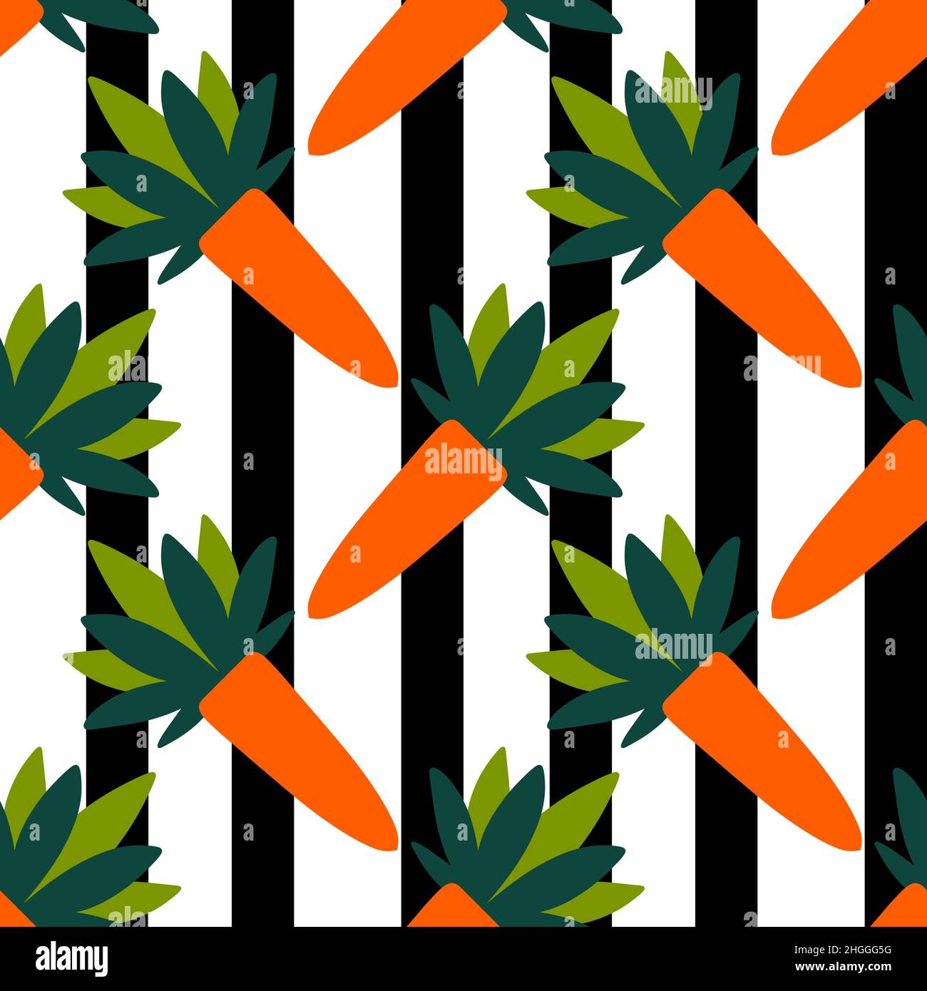 Seamless geometric carrot pattern for wallpaper and fabrics and ...
