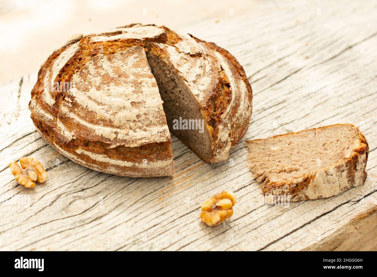 Bread and nuts hi-res stock photography and images - Alamy