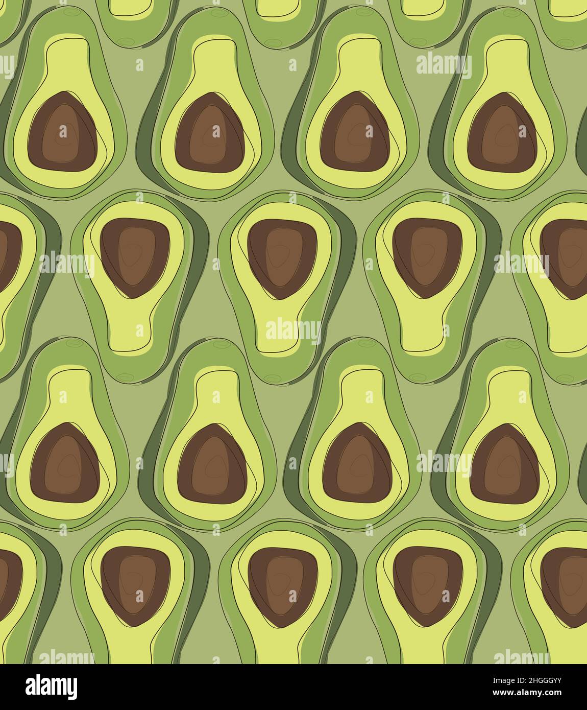 Avocado texture Stock Vector Images - Alamy