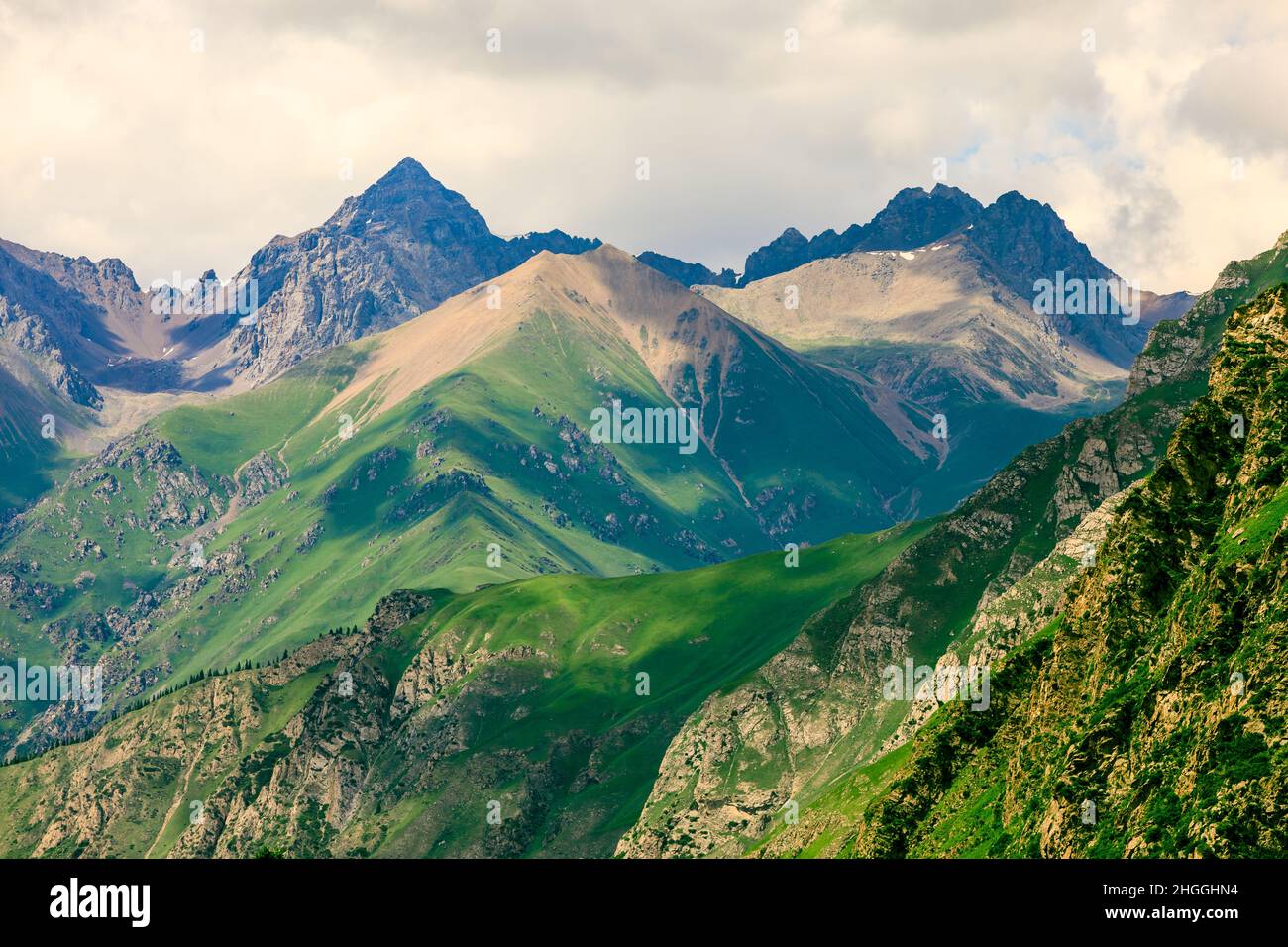 The magnificent natural scenery of Tianshan Mountains,Xinjiang,China ...