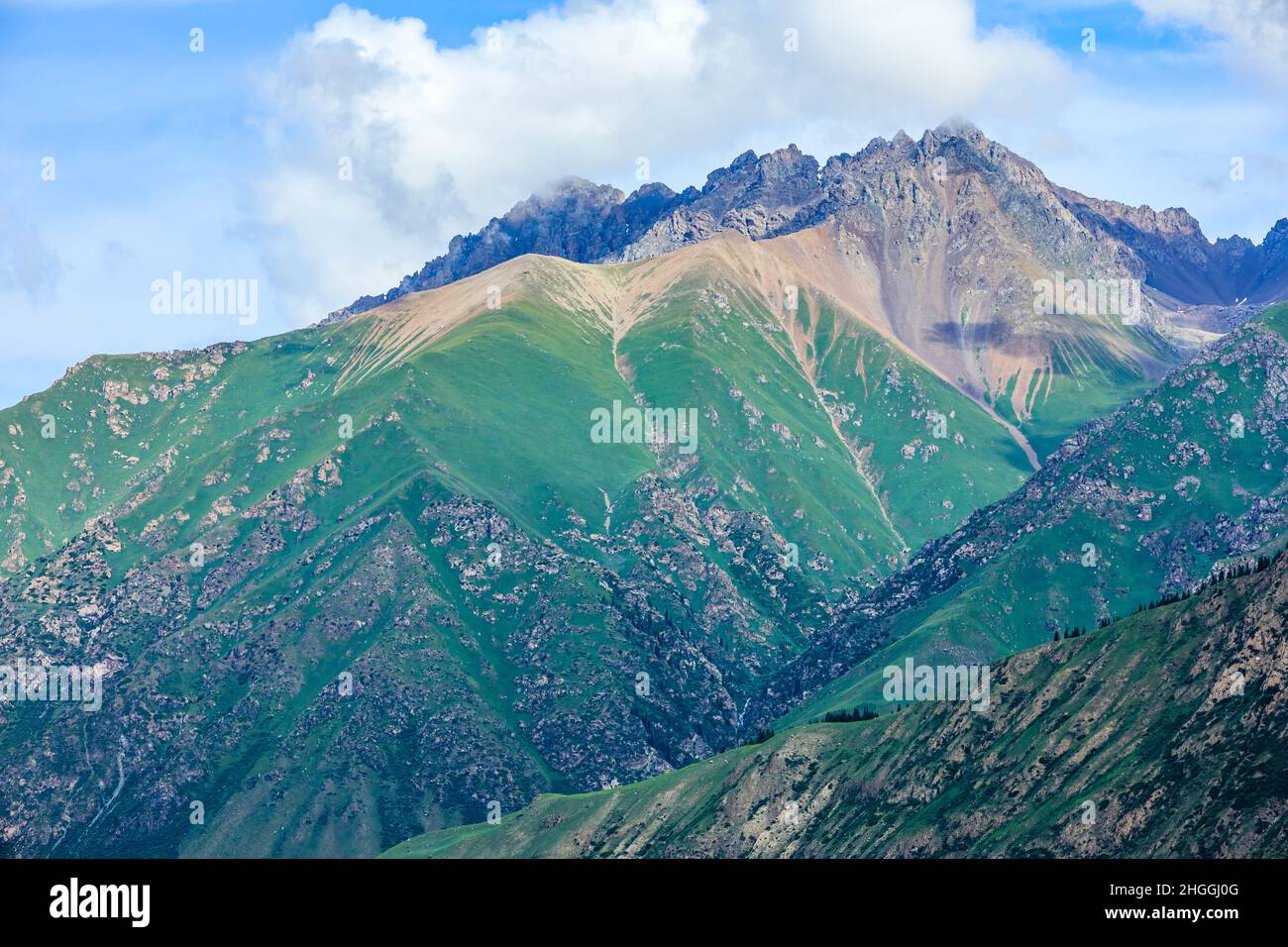 The magnificent natural scenery of Tianshan Mountains,Xinjiang,China ...