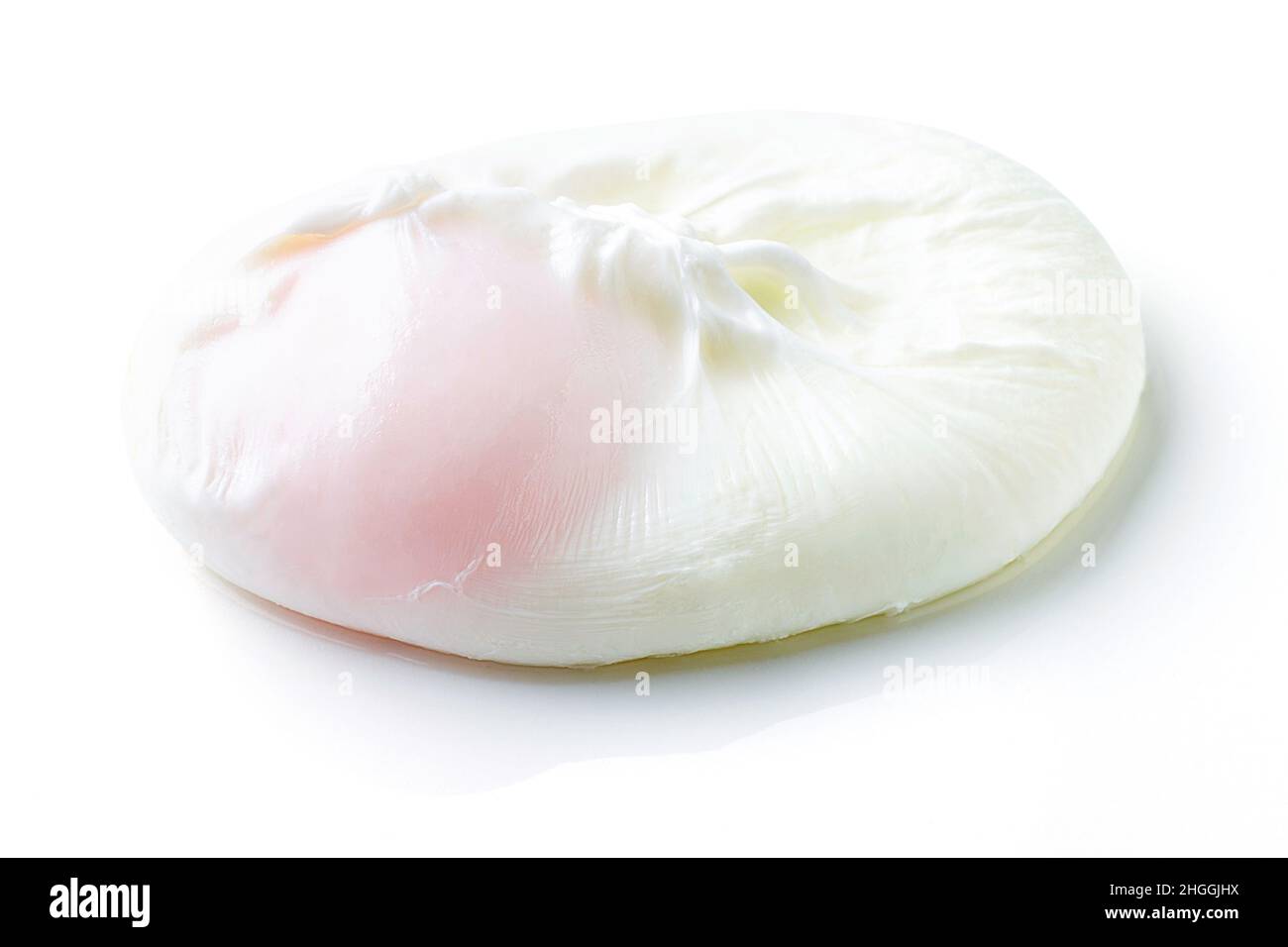 Poached egg isolated on white background Stock Photo - Alamy