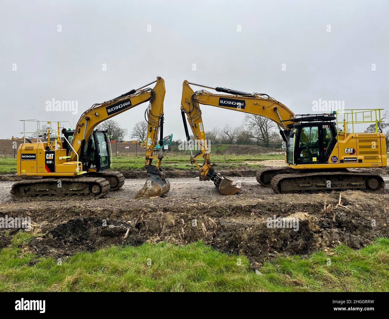 East West Railway Construction. Network rail. Launton, Oxfordshire 30 ...