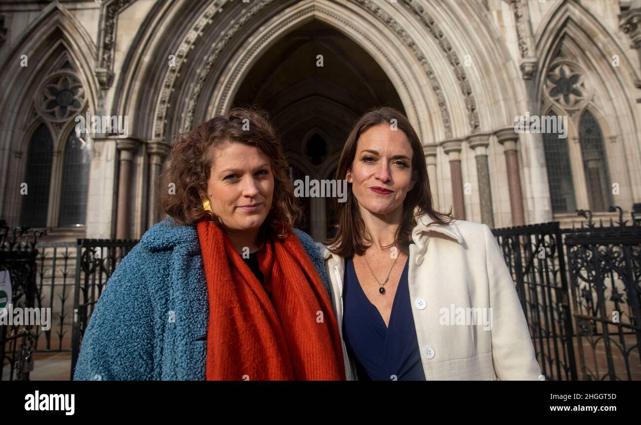 pic shows: Jamie Klingler, right and Anna Birley left RTS organisers ...