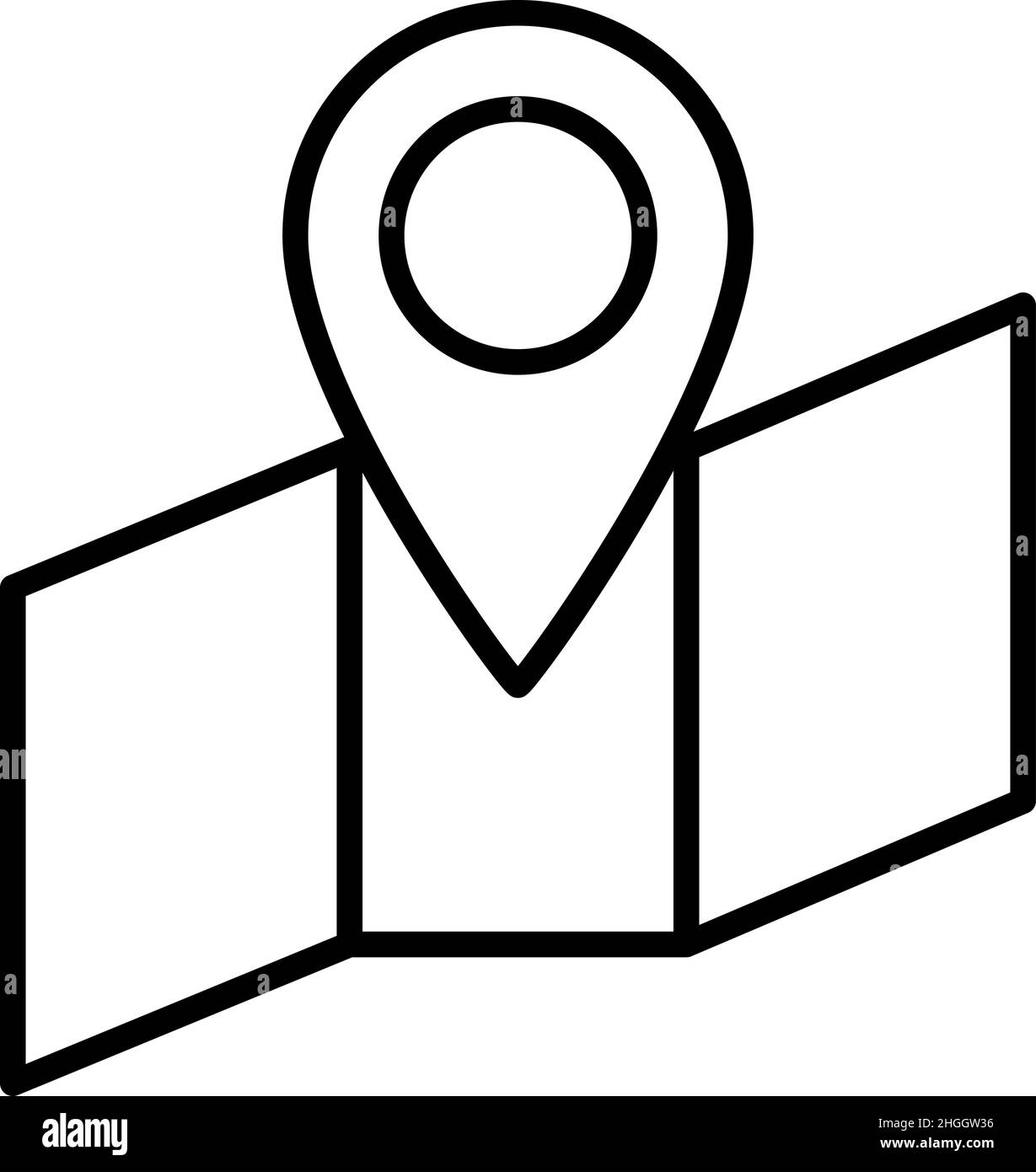 Pin outline Black and White Stock Photos & Images - Alamy