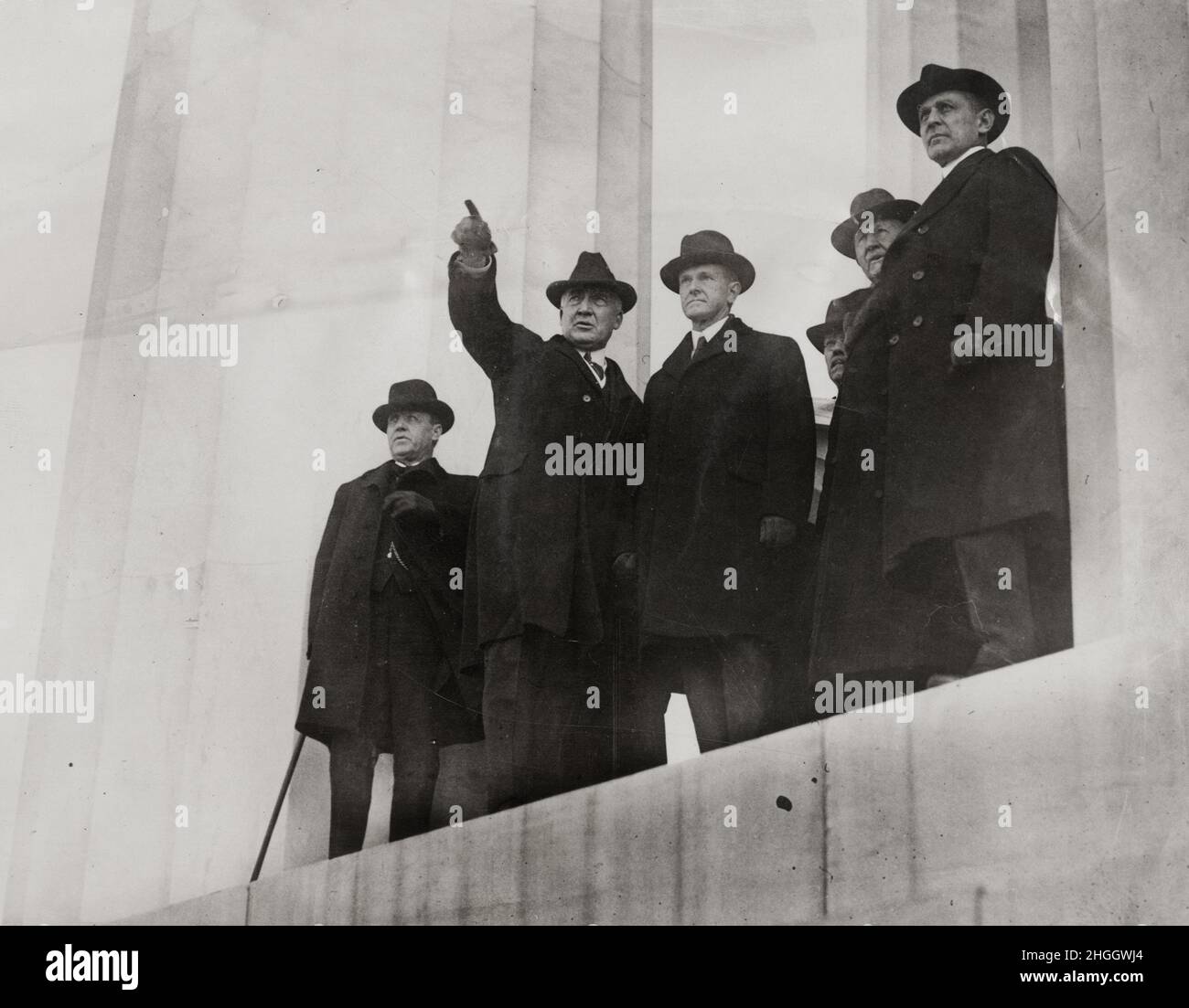 Vintage early 20th century press print: President Warren Harding ...