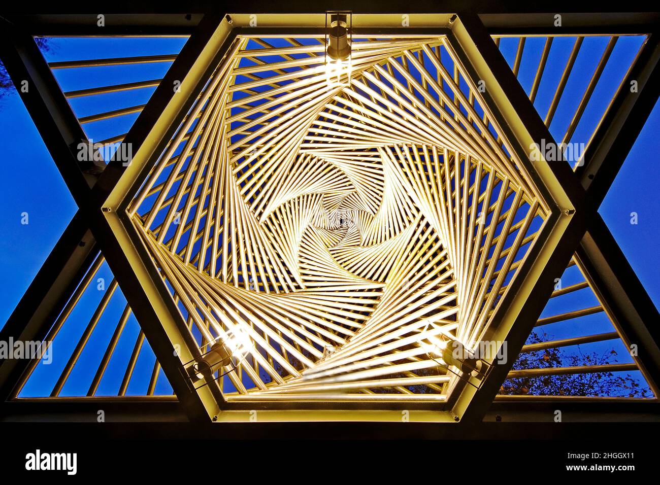 Memorial on the square of the Old Synagogue, a sculpture made of steel ...