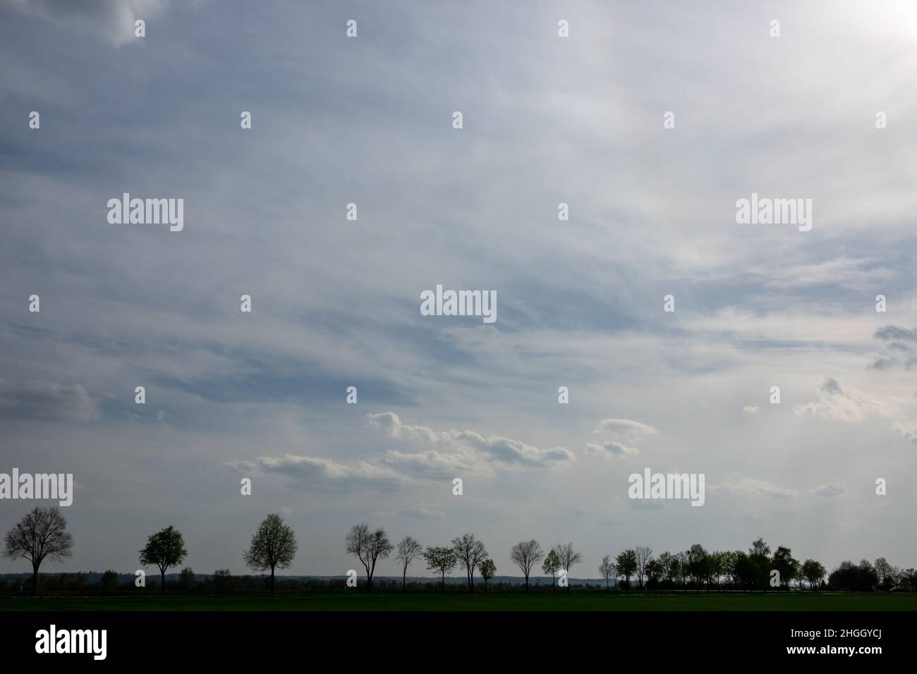 Cloud images with rain clouds and storm clouds in the landscape Stock ...