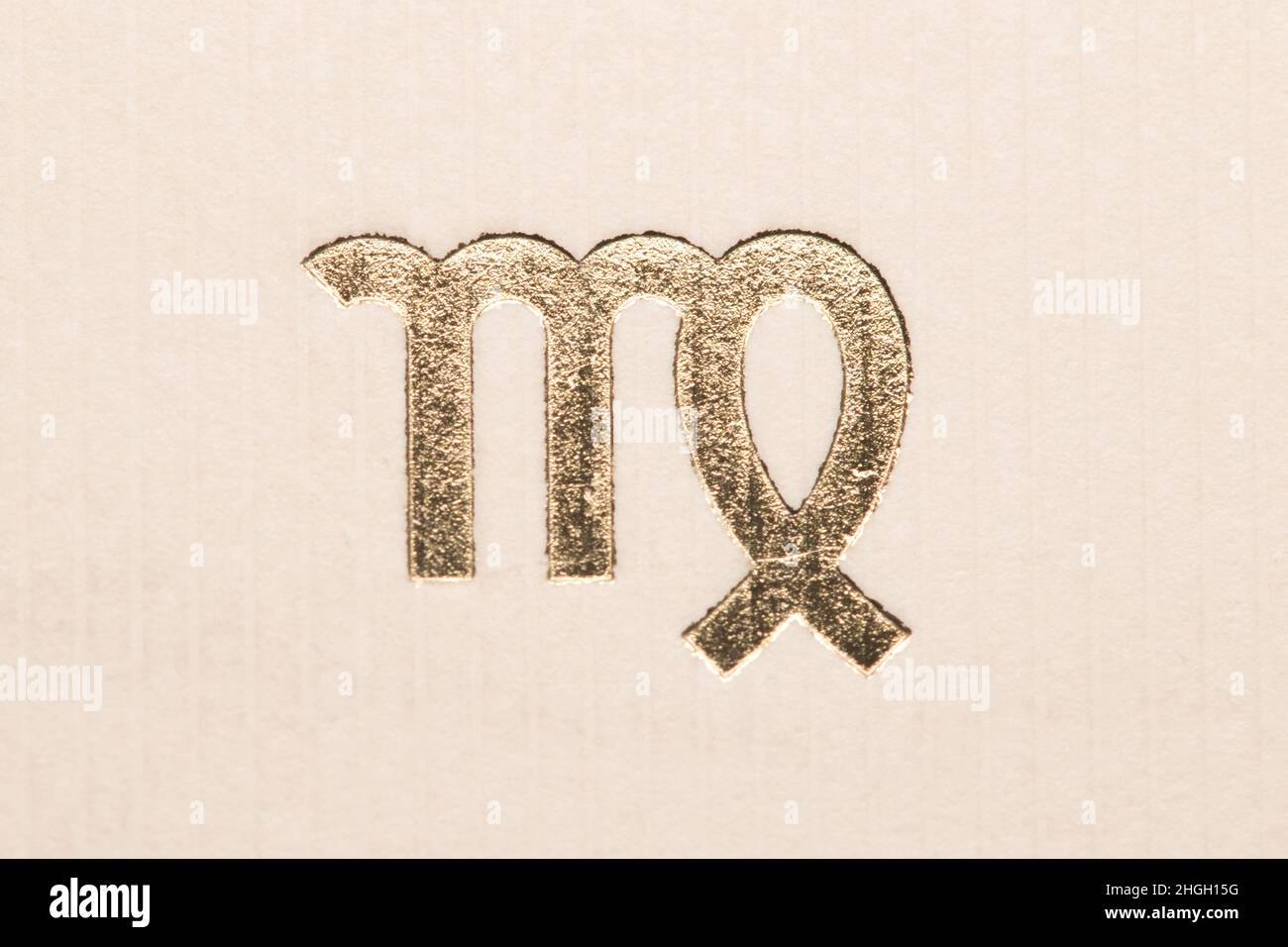 Virgo symbol hi-res stock photography and images - Alamy