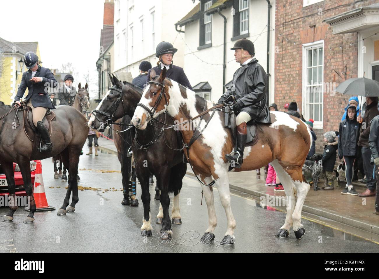 BOXING DAY HUNT MEET Stock Photo - Alamy