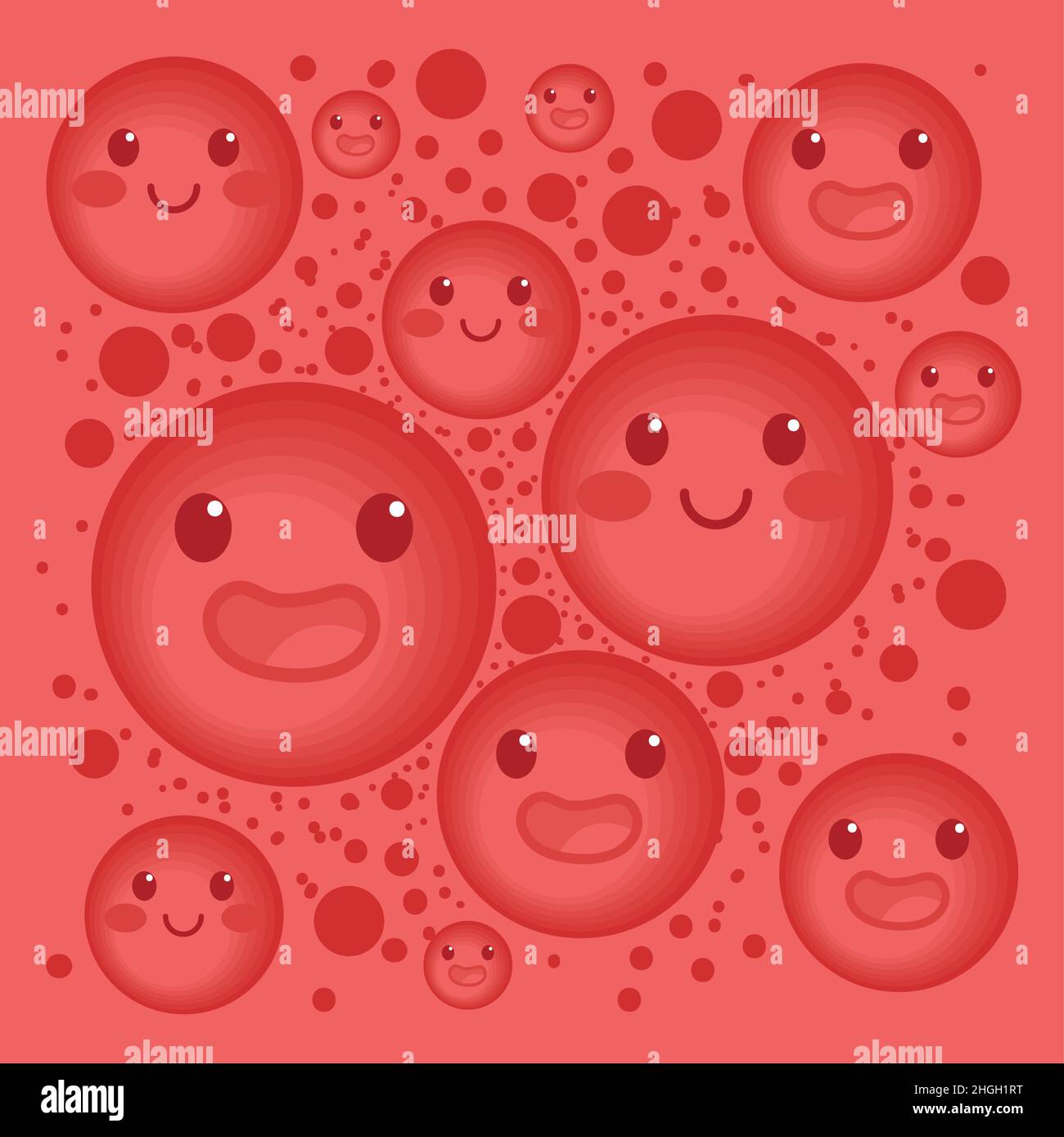 cartoon blood cells Stock Vector Image & Art - Alamy