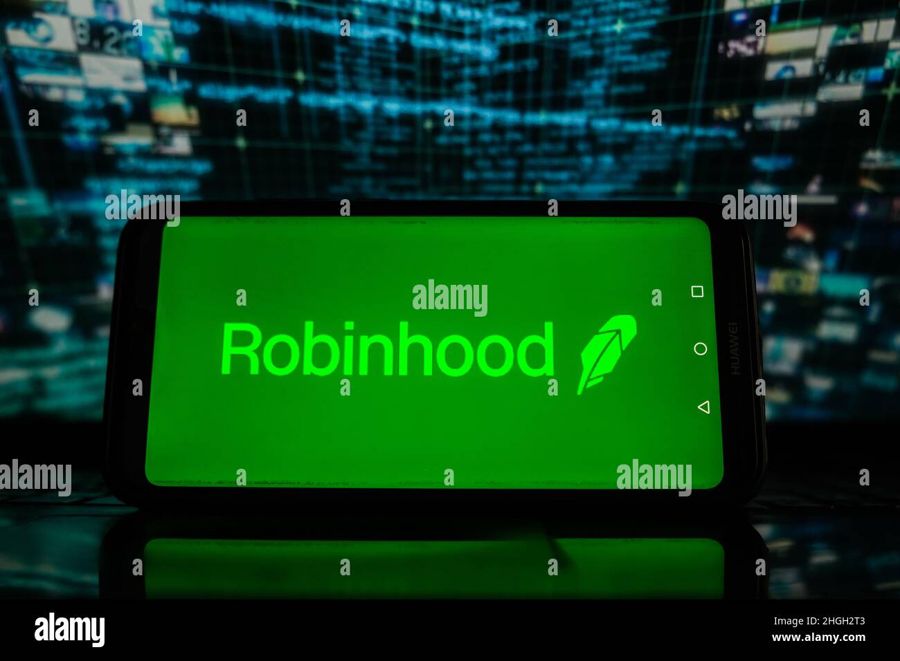 Robinhood logo hi-res stock photography and images - Alamy