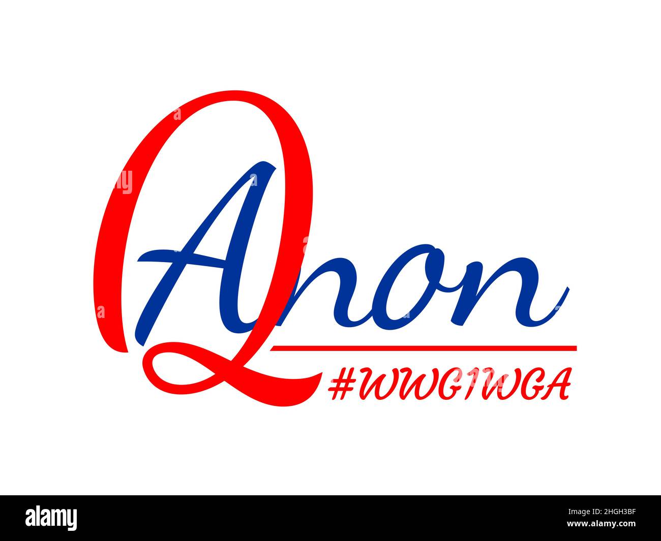 Q anon symbol hi-res stock photography and images - Alamy