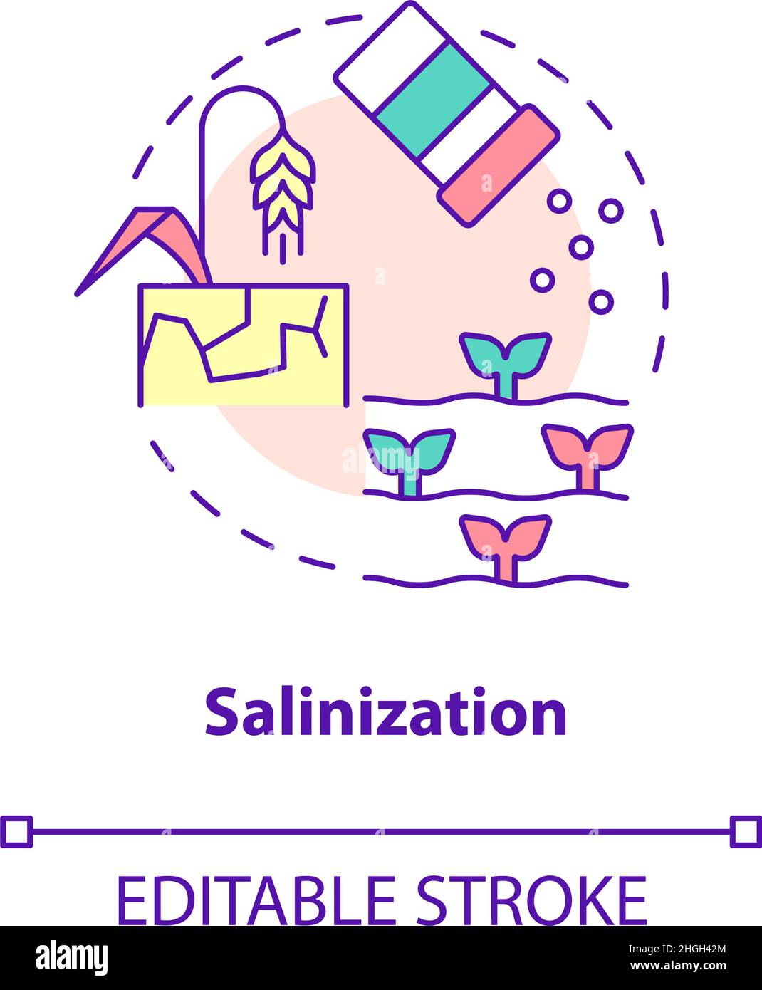 Salinization hi-res stock photography and images - Alamy