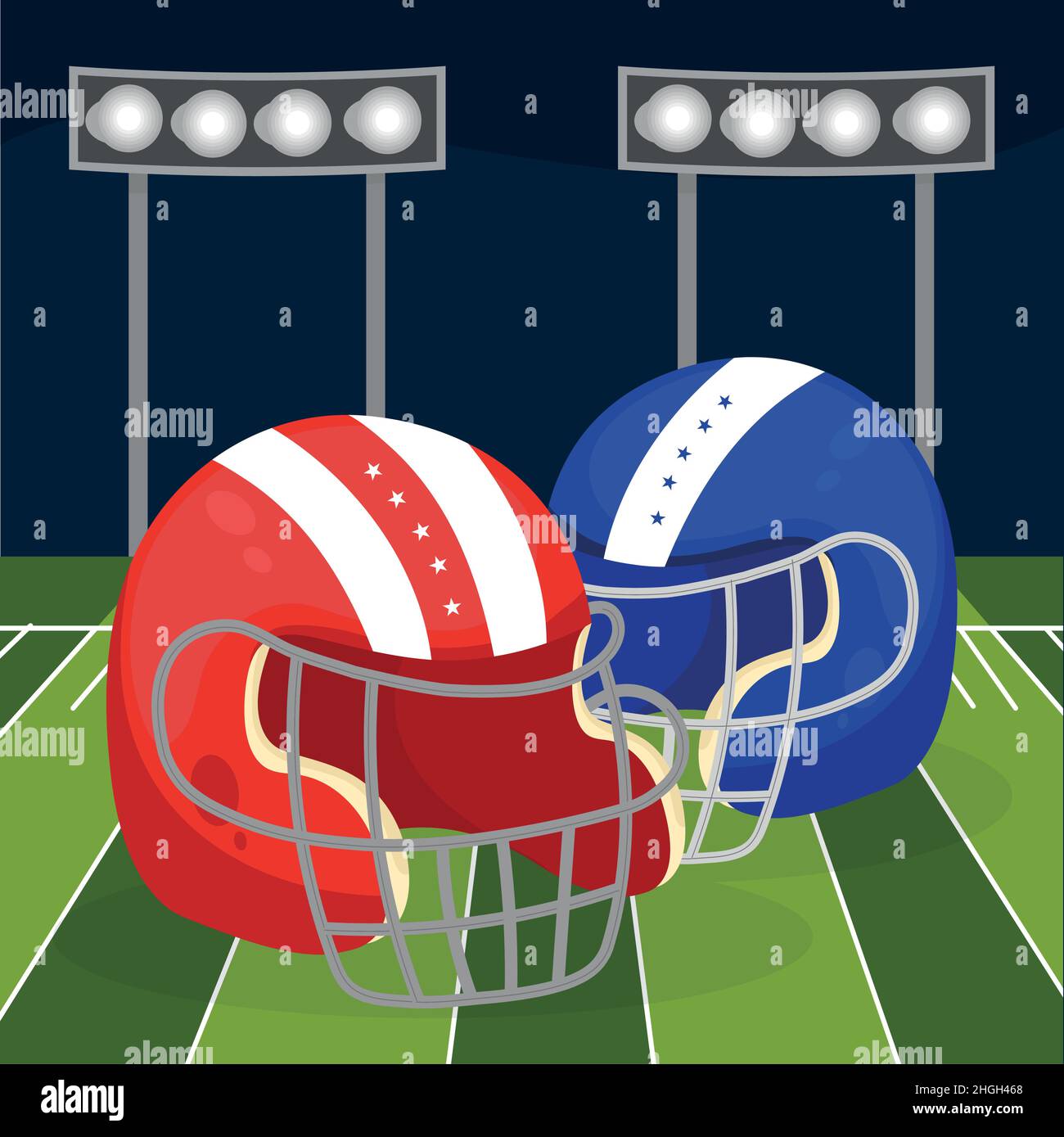 american football super bowl Stock Vector Image & Art - Alamy