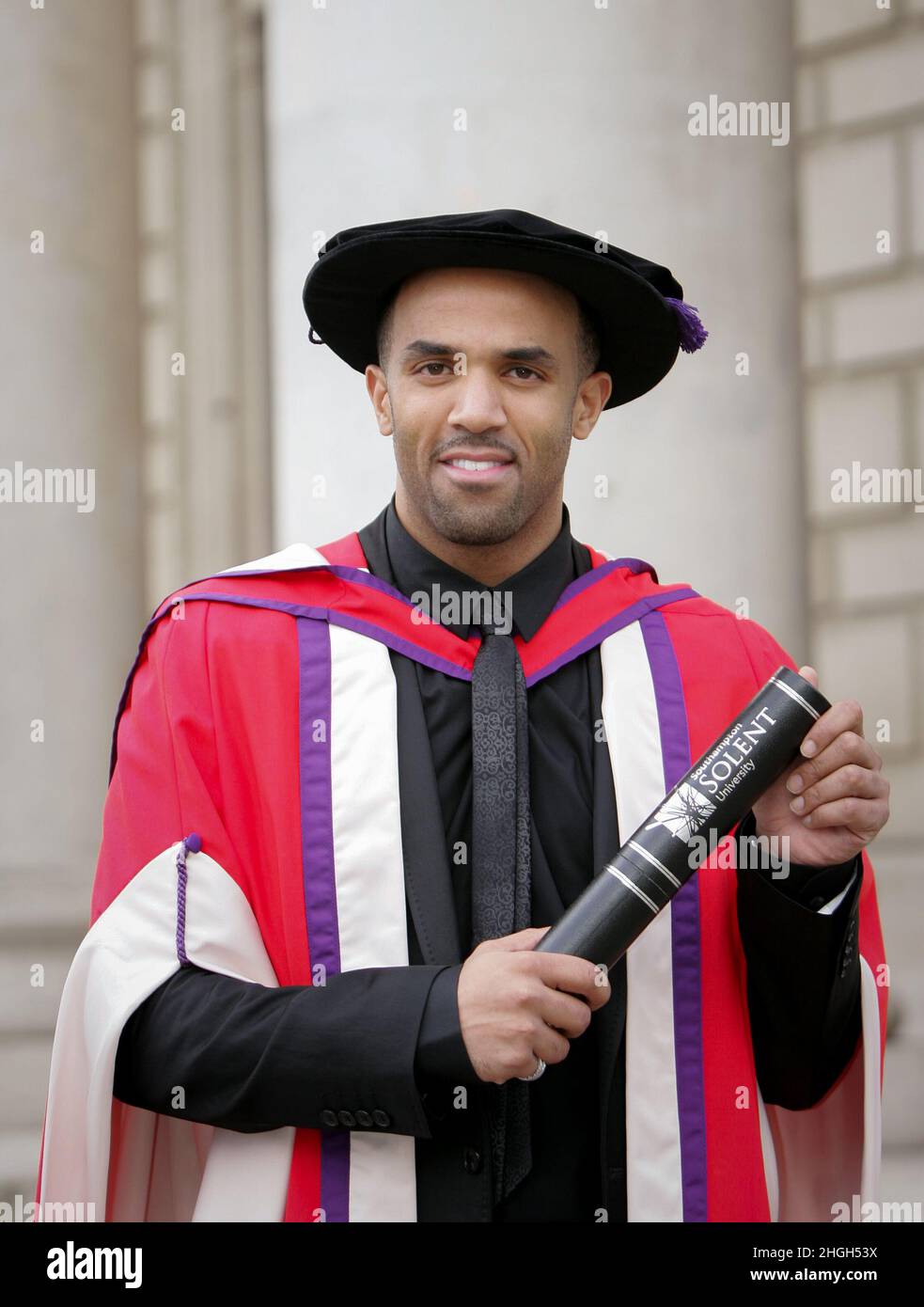 Craig David receiving a Honorary degree from Solent University in ... Craig David receiving a Honorary degree from Solent University in ...
