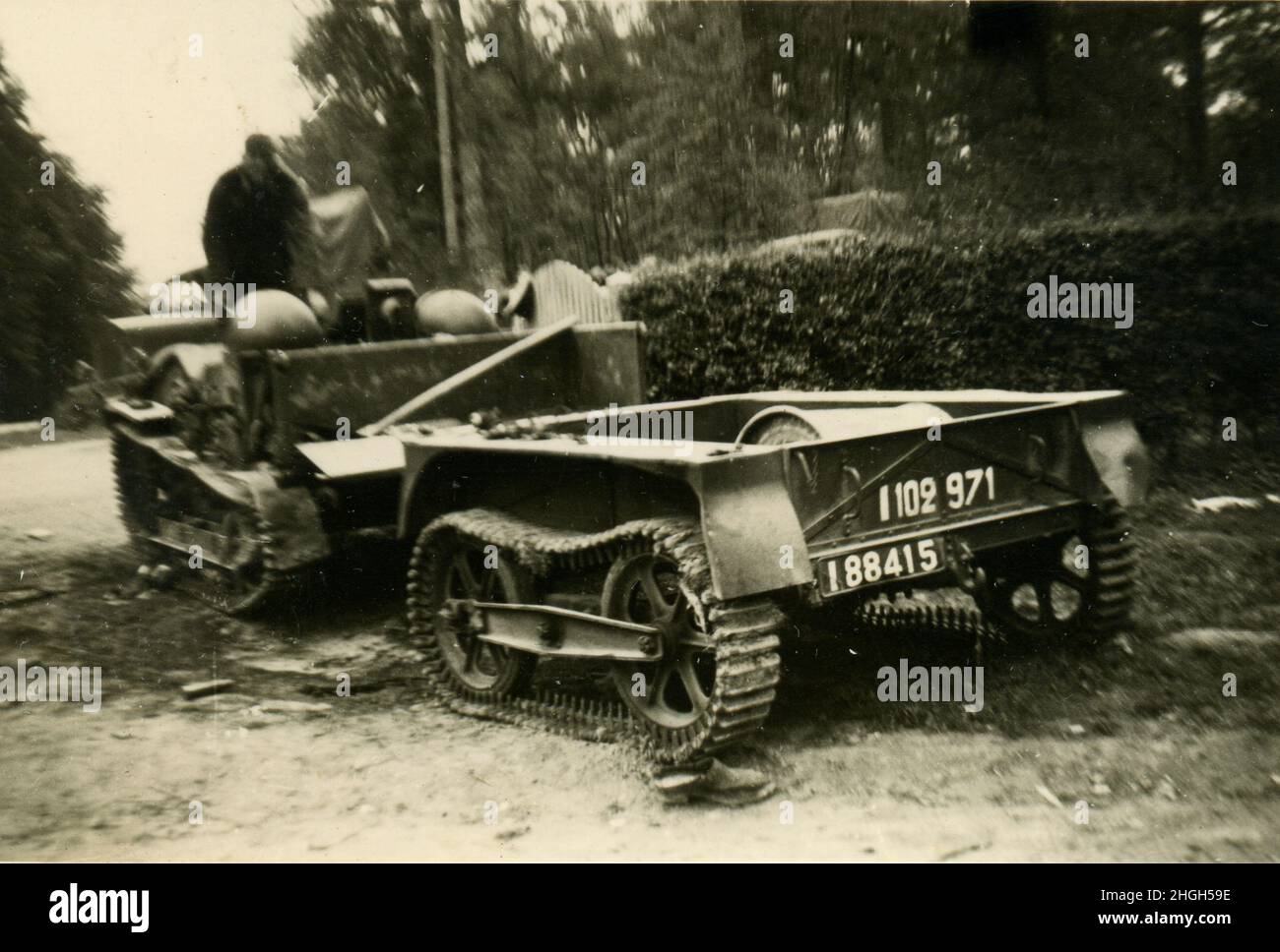 WWII WW2 german soldiers invades France - le quesnoy (France), 23 may ...