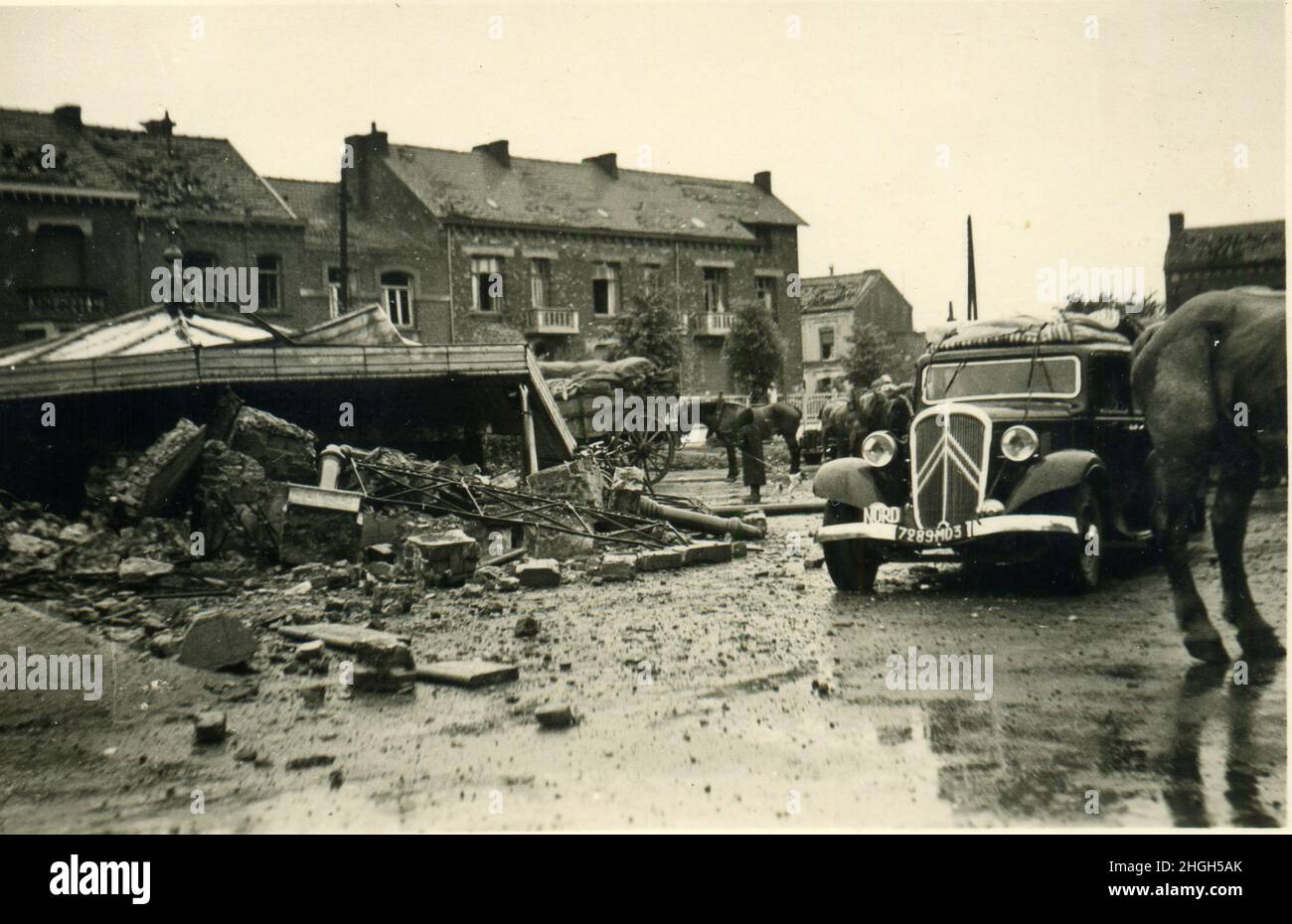 WWII WW2 german soldiers invades France, Belgium and Holland - Scheldt ...