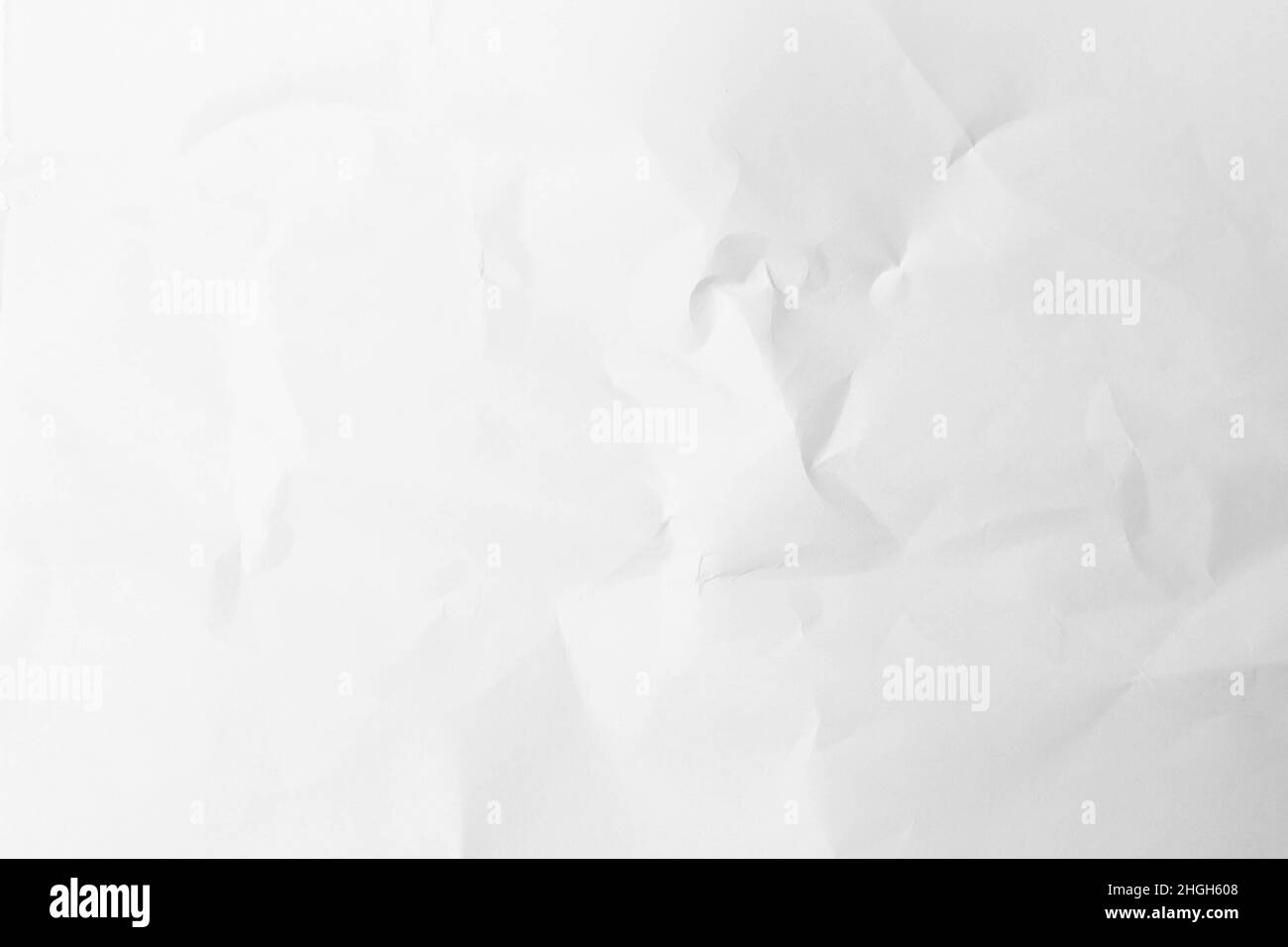 White sheet of paper. White textured sheet. Old paper top view. Grunge ...