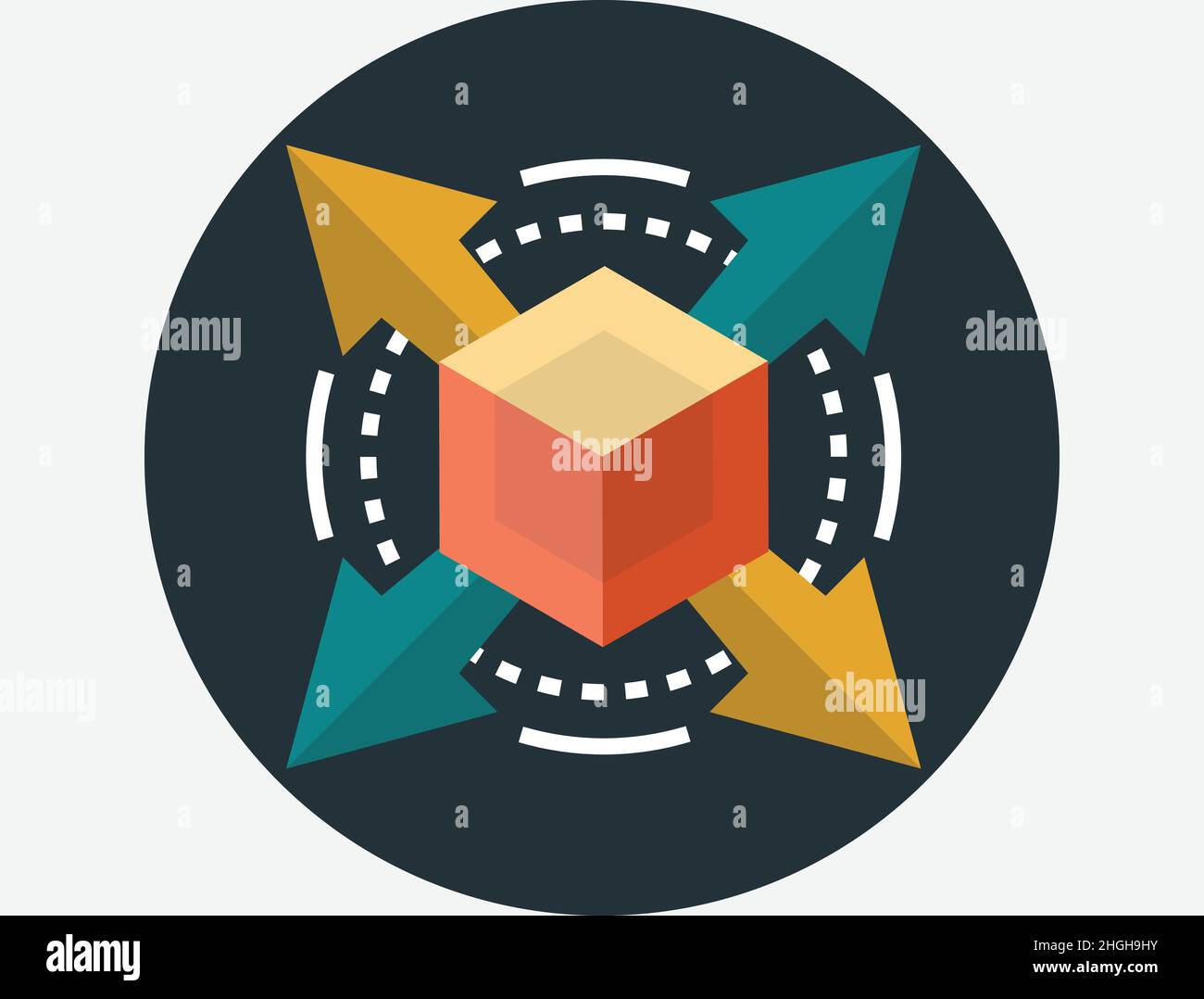 Vector set of flat web icons with long shadow on following themes - SEO ...