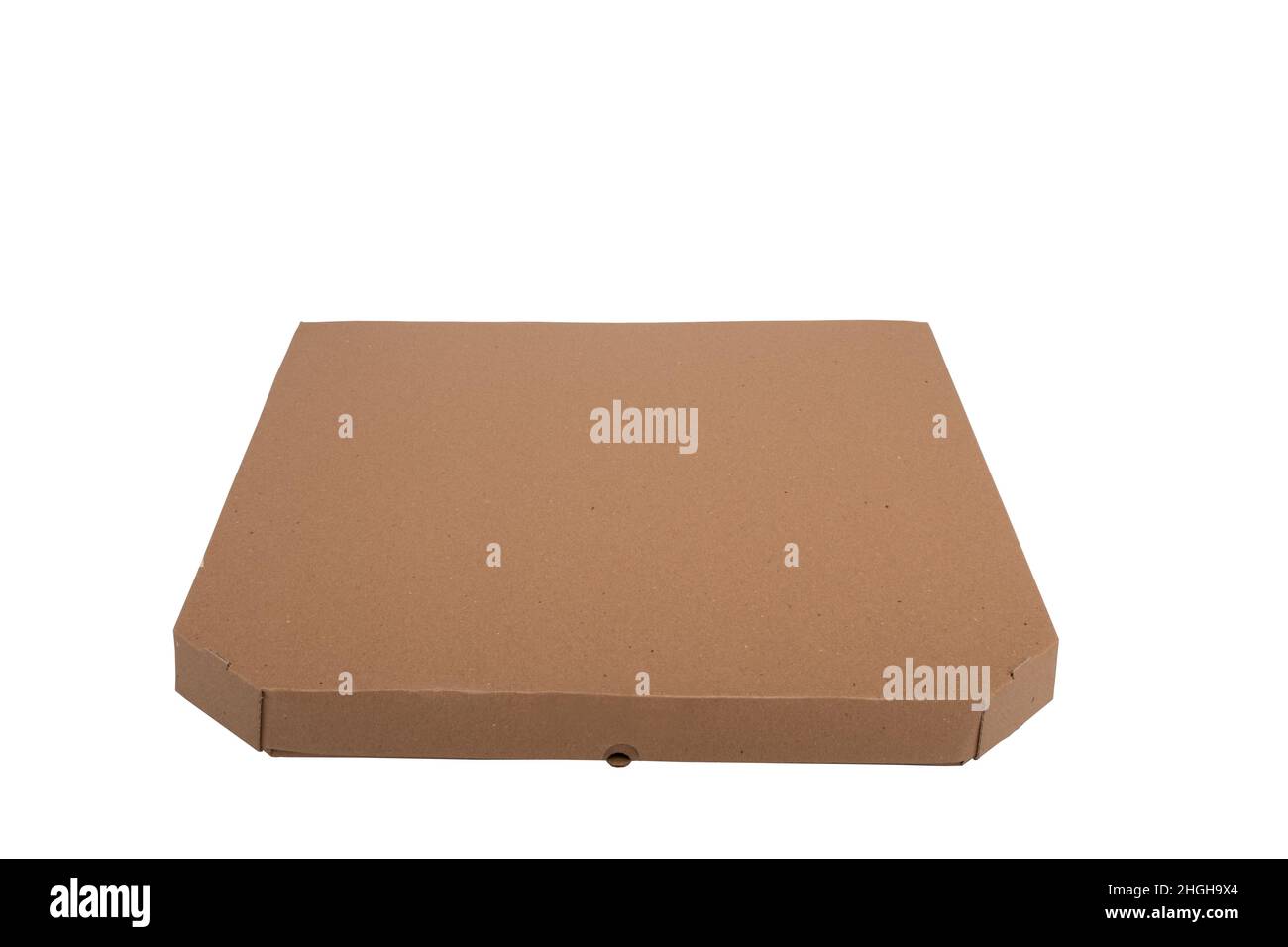 Pizza paper box isolated on white background. Empty pizza box, mock up ...