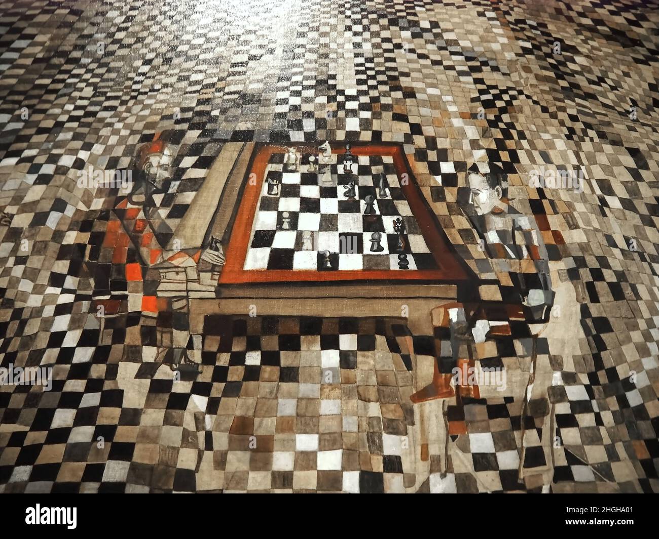 Art of the Calouste Gulbenkian museum in Lisbon in Portugal Stock Photo ...