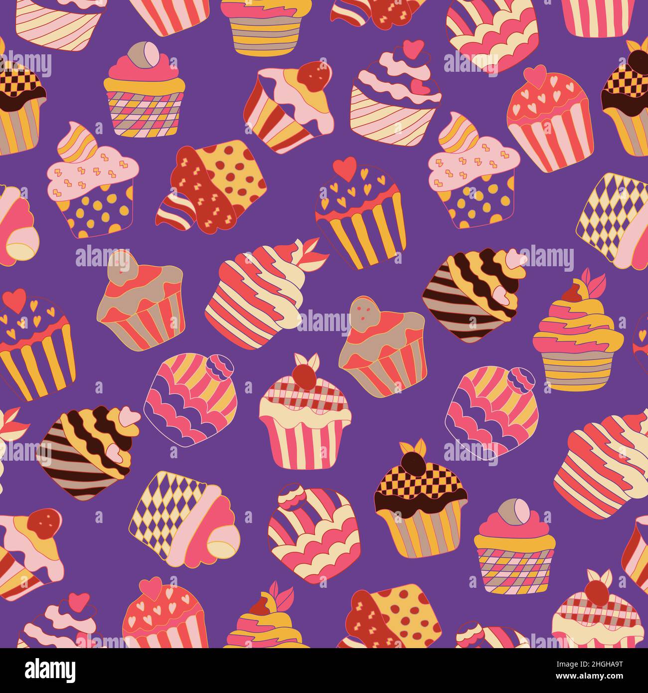 Confectionery backgrounds Stock Vector Images - Alamy