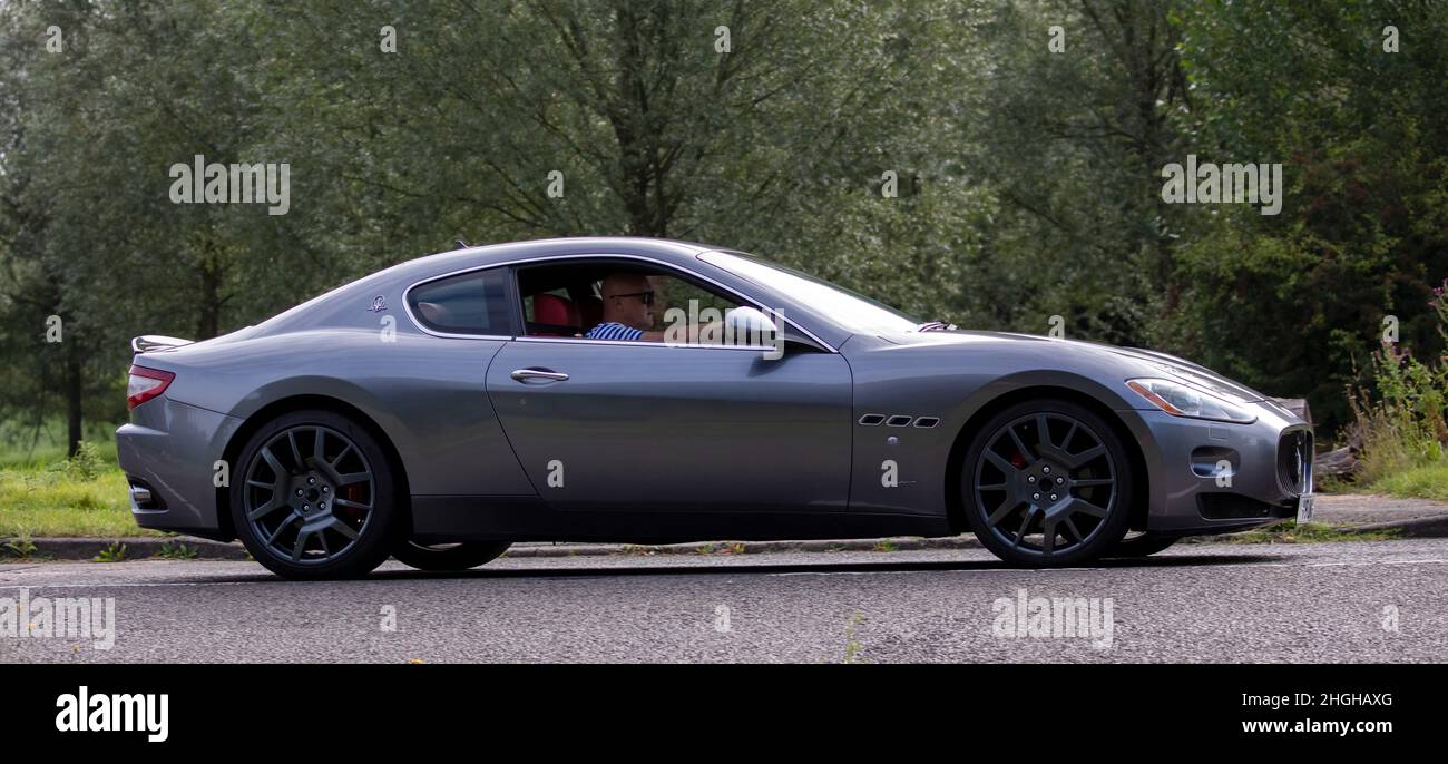 Silver maserati hi-res stock photography and images - Alamy