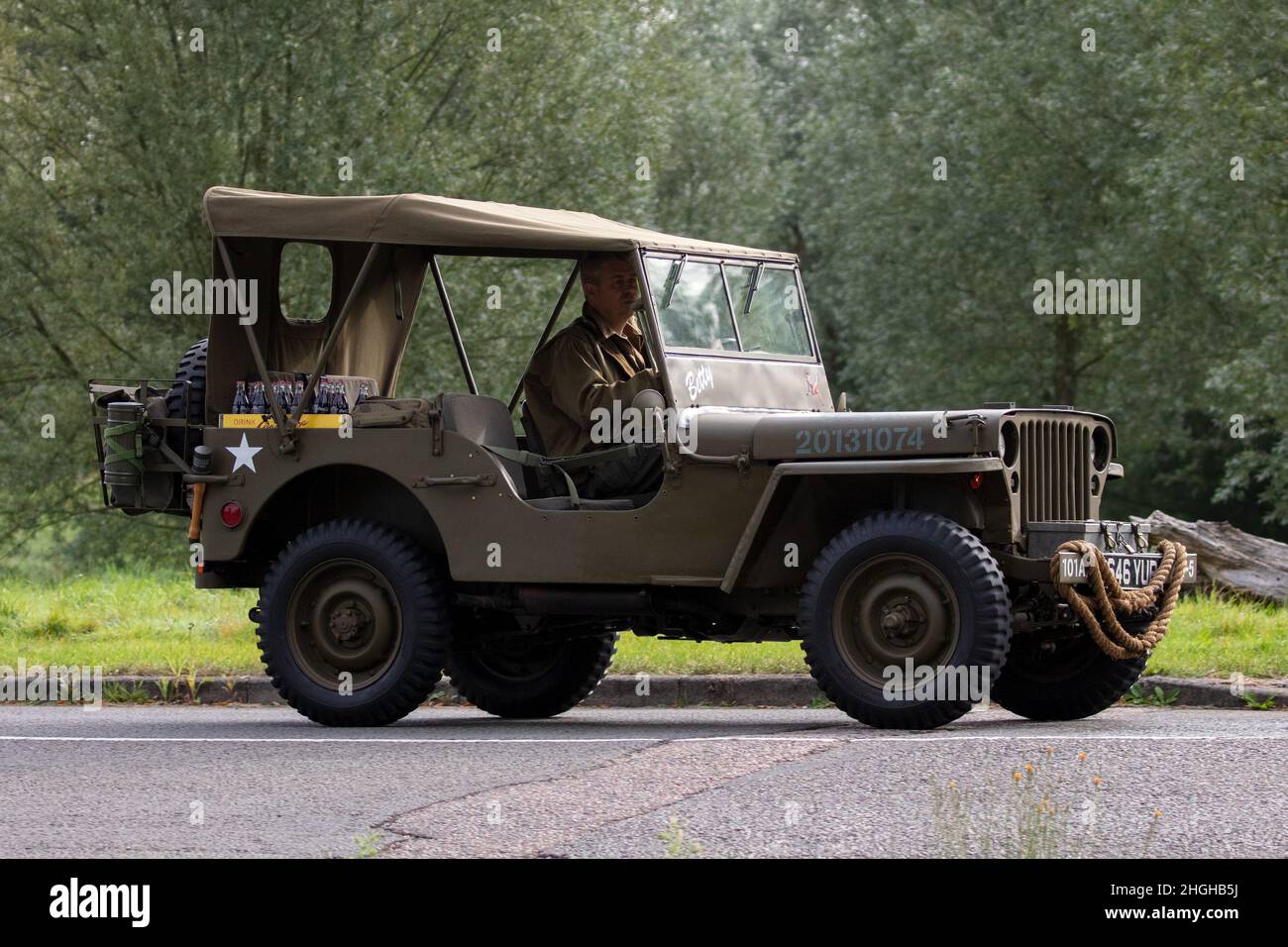 1942 Ford WW2 GPW jeep vintage utility vehicle Stock Photo - Alamy