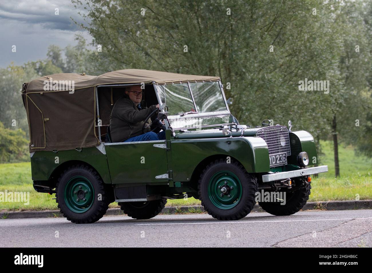 1950 Land Rover Stock Photo - Alamy