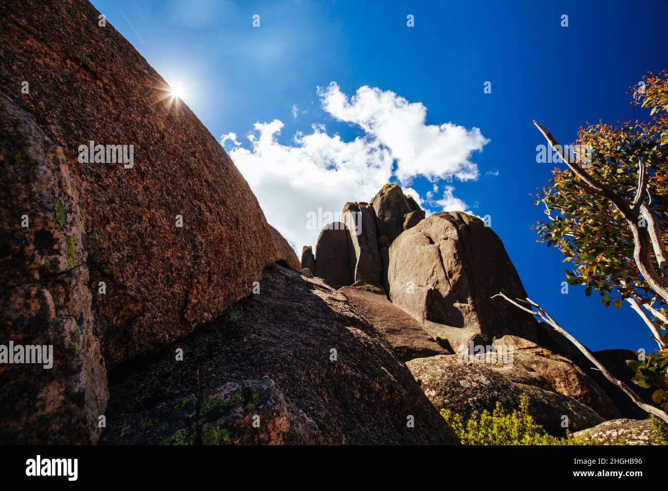 Aerial view cathedral rock in hi-res stock photography and images - Alamy