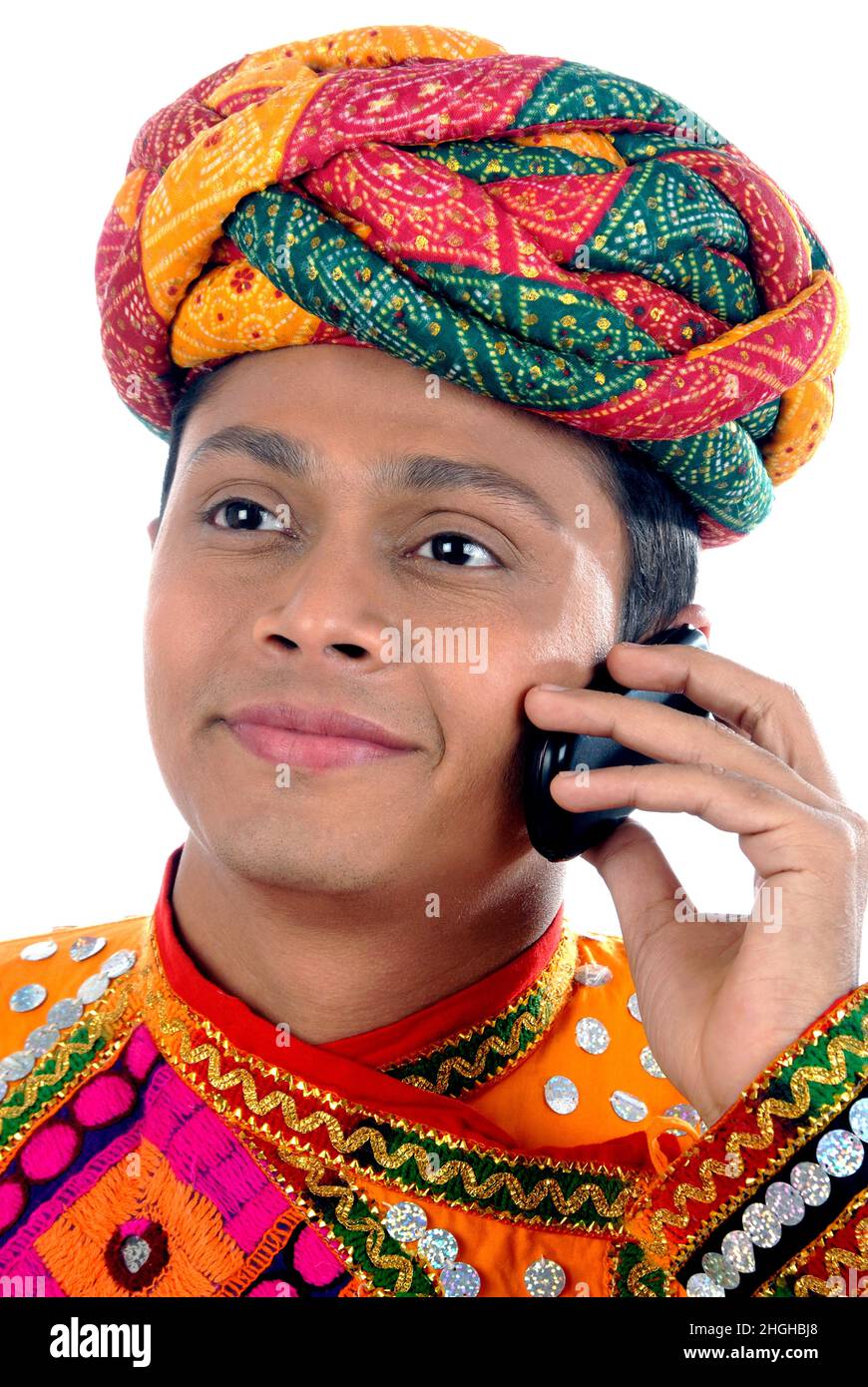 Happy indian businessman turban hi-res stock photography and images - Alamy