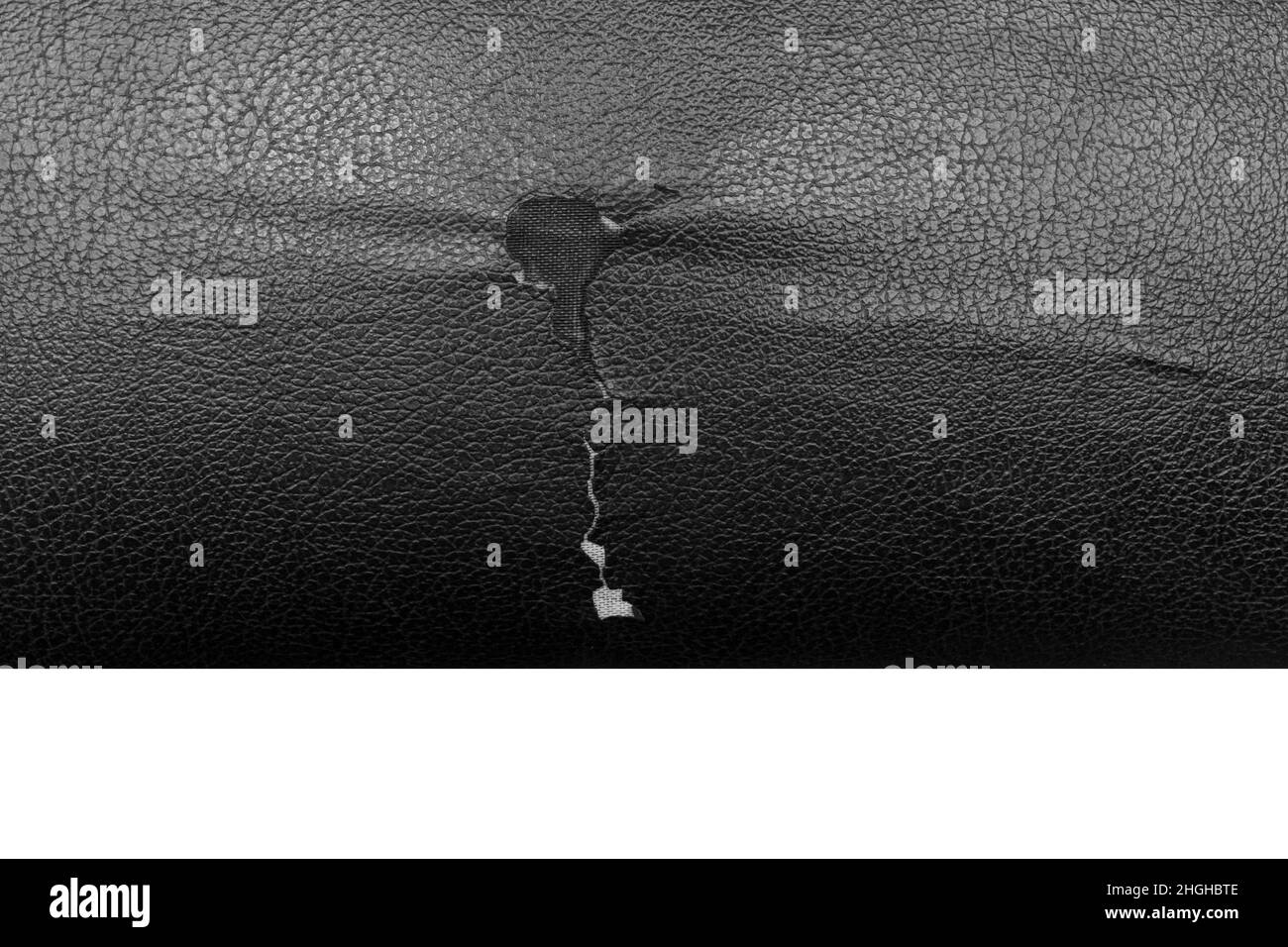 Torn old dirty worn leather surface trace material background Stock ...