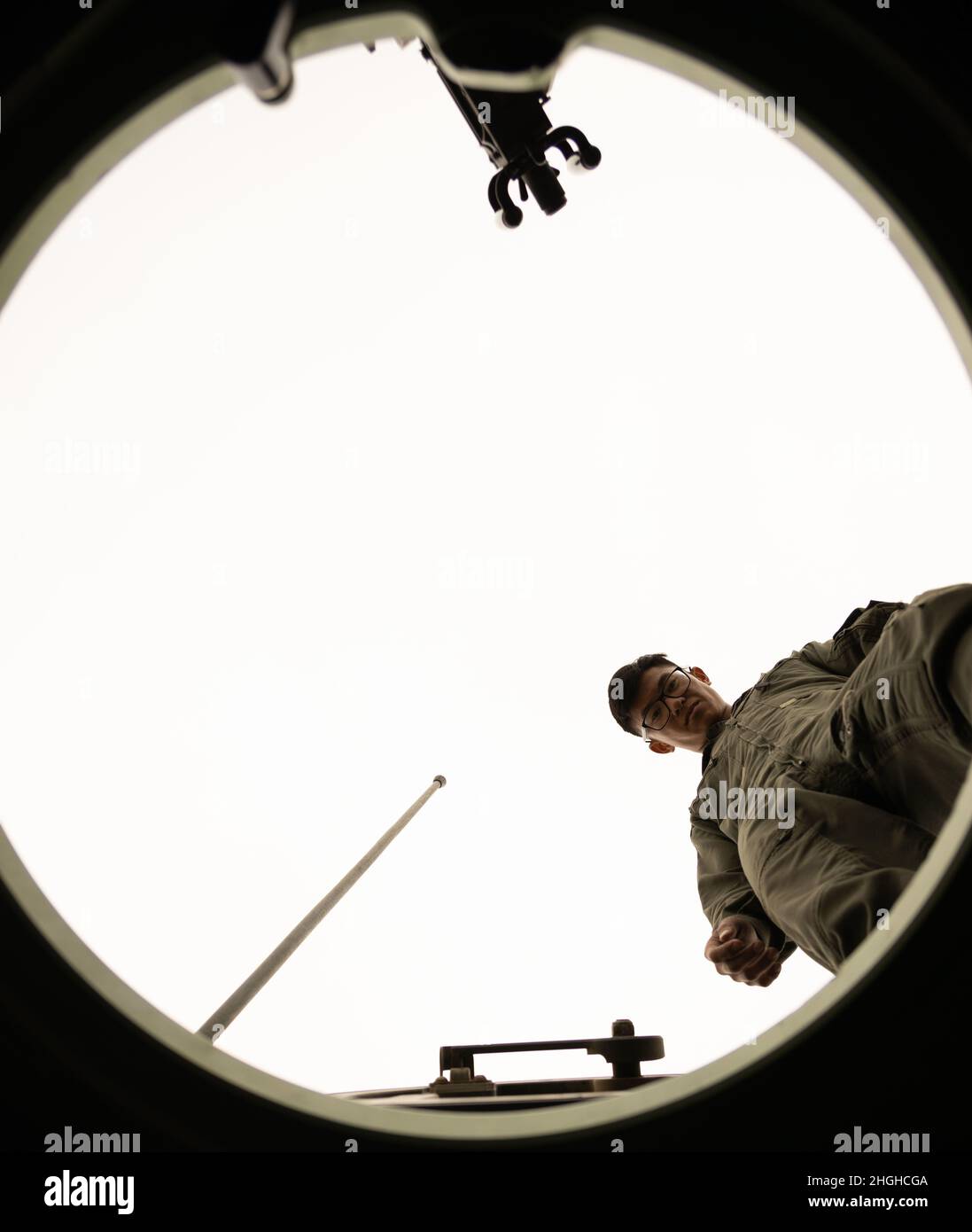 U.S. Marine Corps Cpl. Raymond Jiang, a vehicle commander with 1st ...