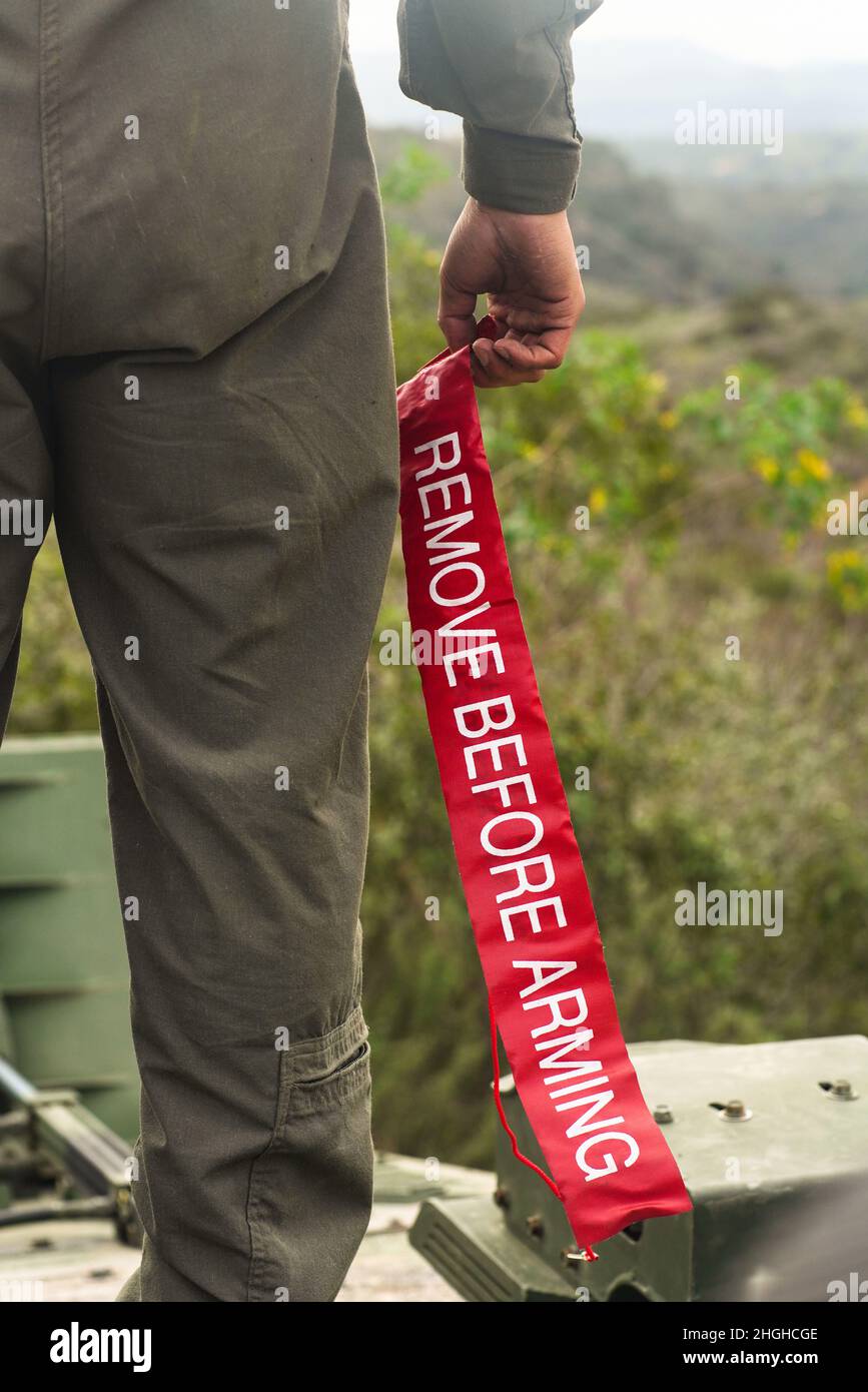 U.S. Marine Corps Cpl. Raymond Jiang, a vehicle commander with 1st ...