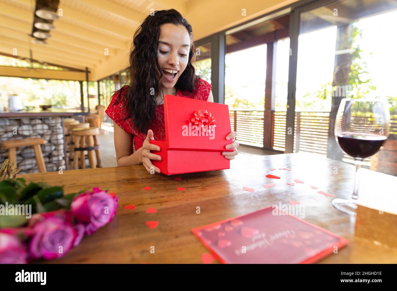 Opening gift box hi-res stock photography and images - Alamy