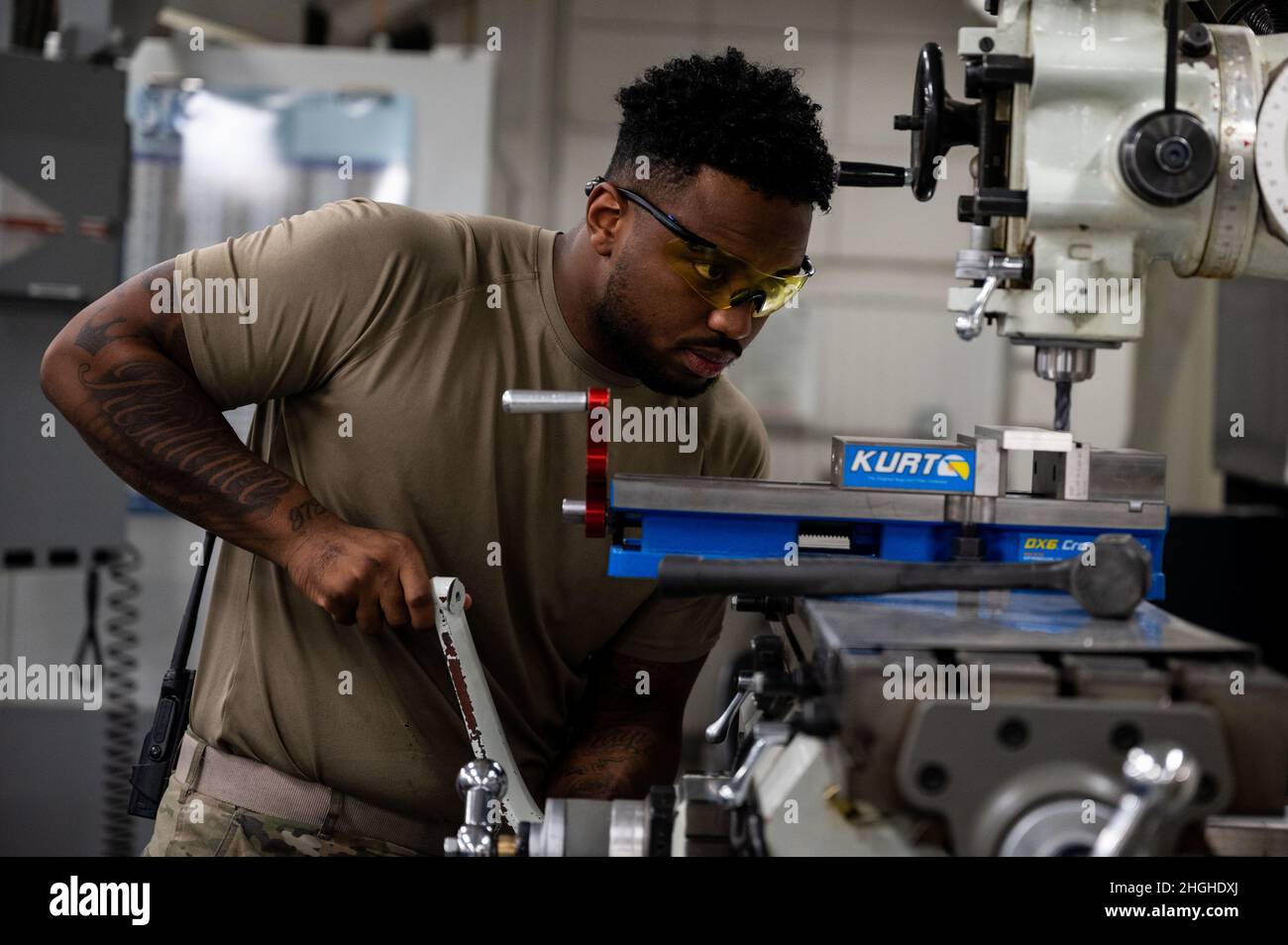 U.S. Air Force Senior Airman Emanuel Jackson, 58th Maintenance Squadron ...
