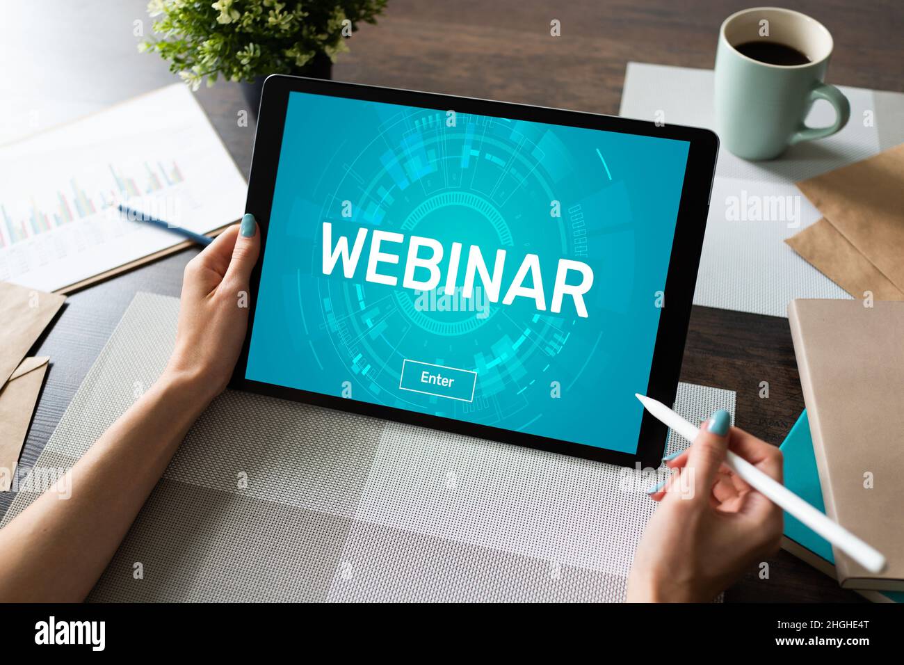 Webinar. Education, E-learning, Business study and personal Development ...