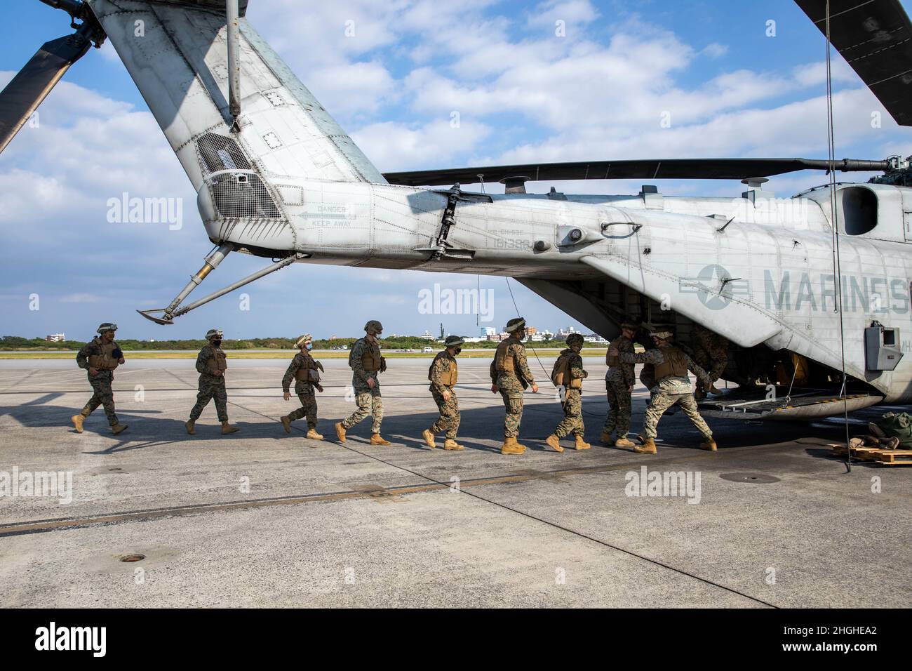U.S. Marines and Sailors with Combat Logistics Regiment 37, 3rd Marine ...