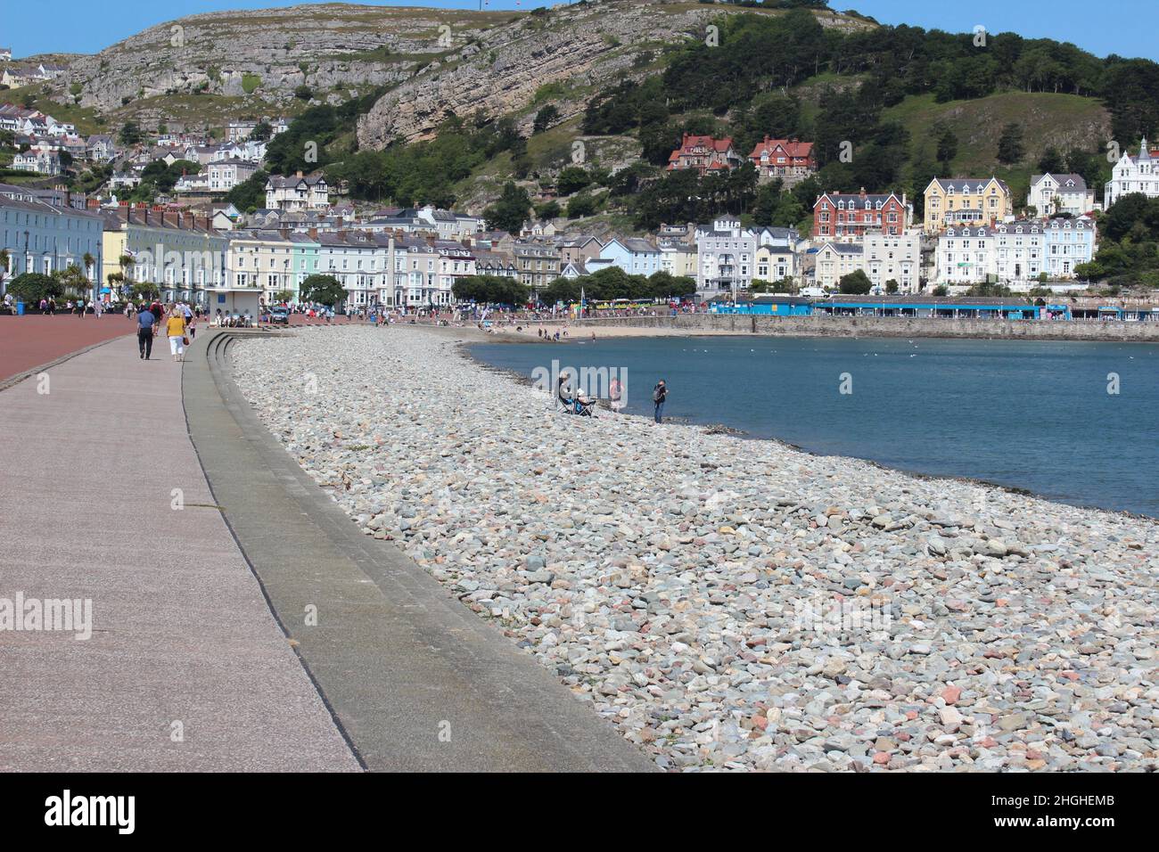 Llandudno is a coastal town in North Wales. Its known for its north ...
